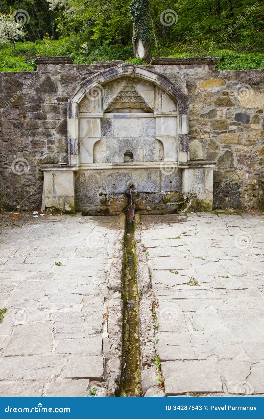 Armenian Monastery. Saint Water Stock Image - Image of monastery, park ...