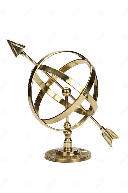 Armillary Sphere - Isolated Stock Photo - Image of idea, object: 15497724