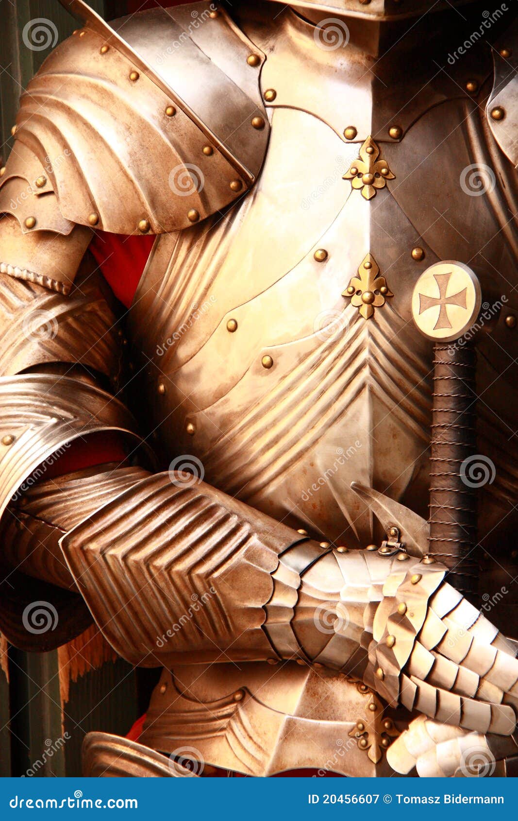 Armor stock image. Image of antique, guard, combat, metal - 20456607