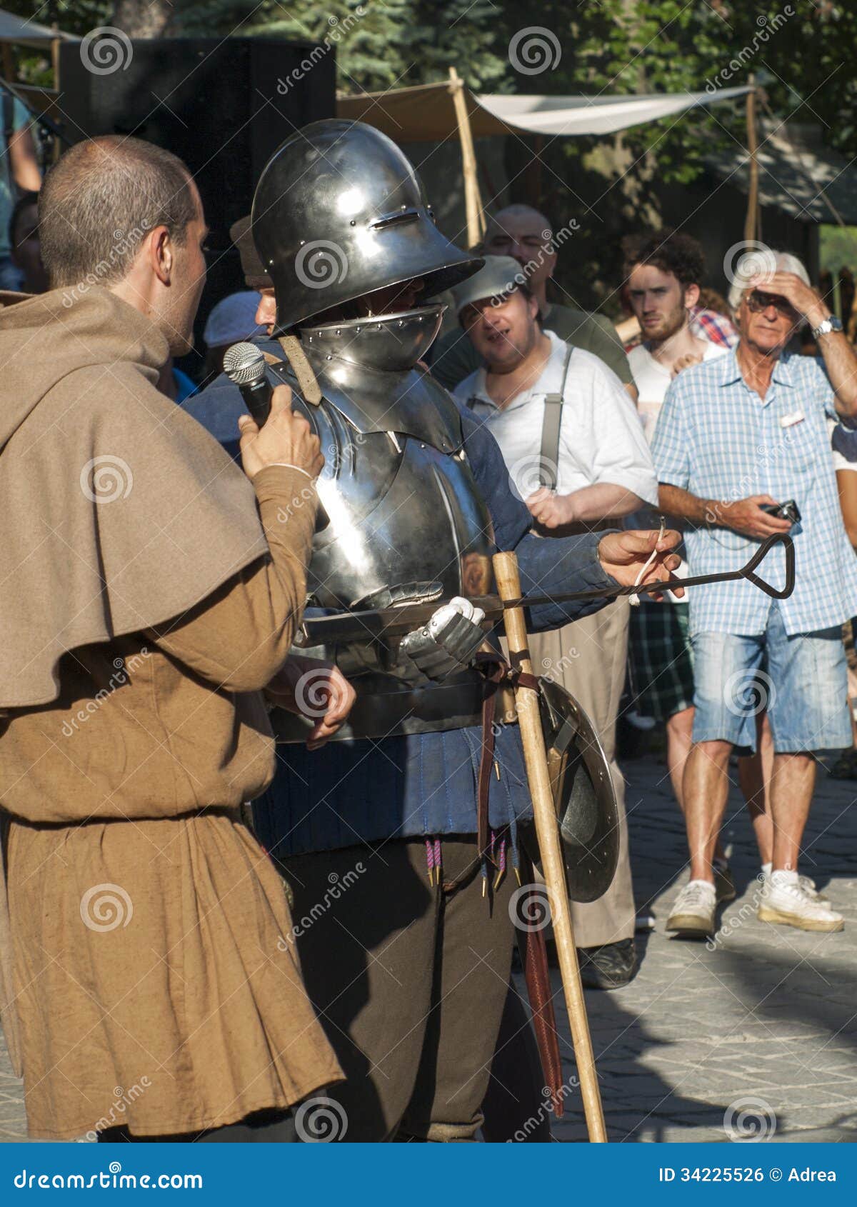 Medieval Rifleman Suit Presentation Editorial Photo - Image of artistic ...