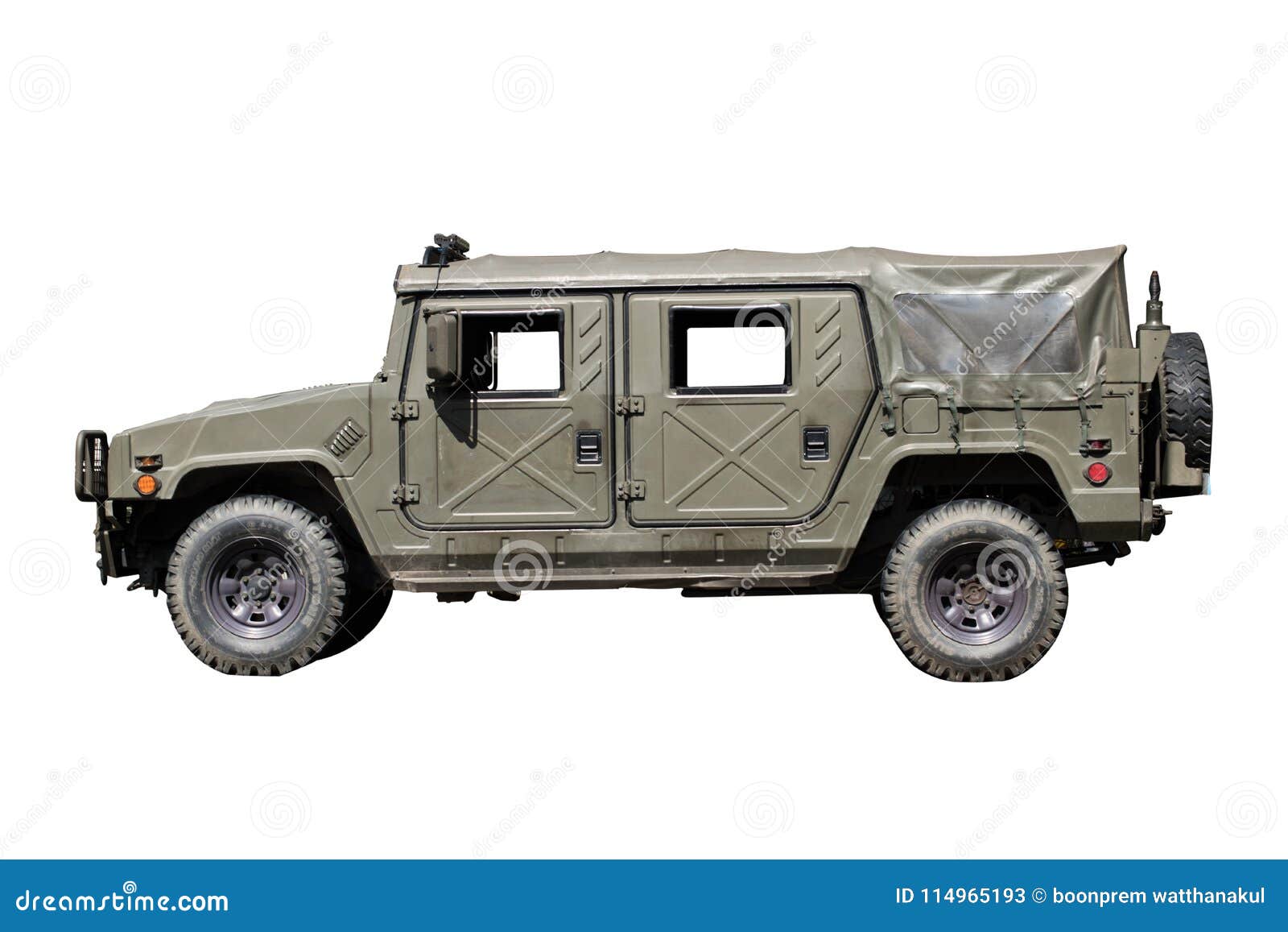 Armored Car Isolated on a White Background. Editorial Stock Photo ...