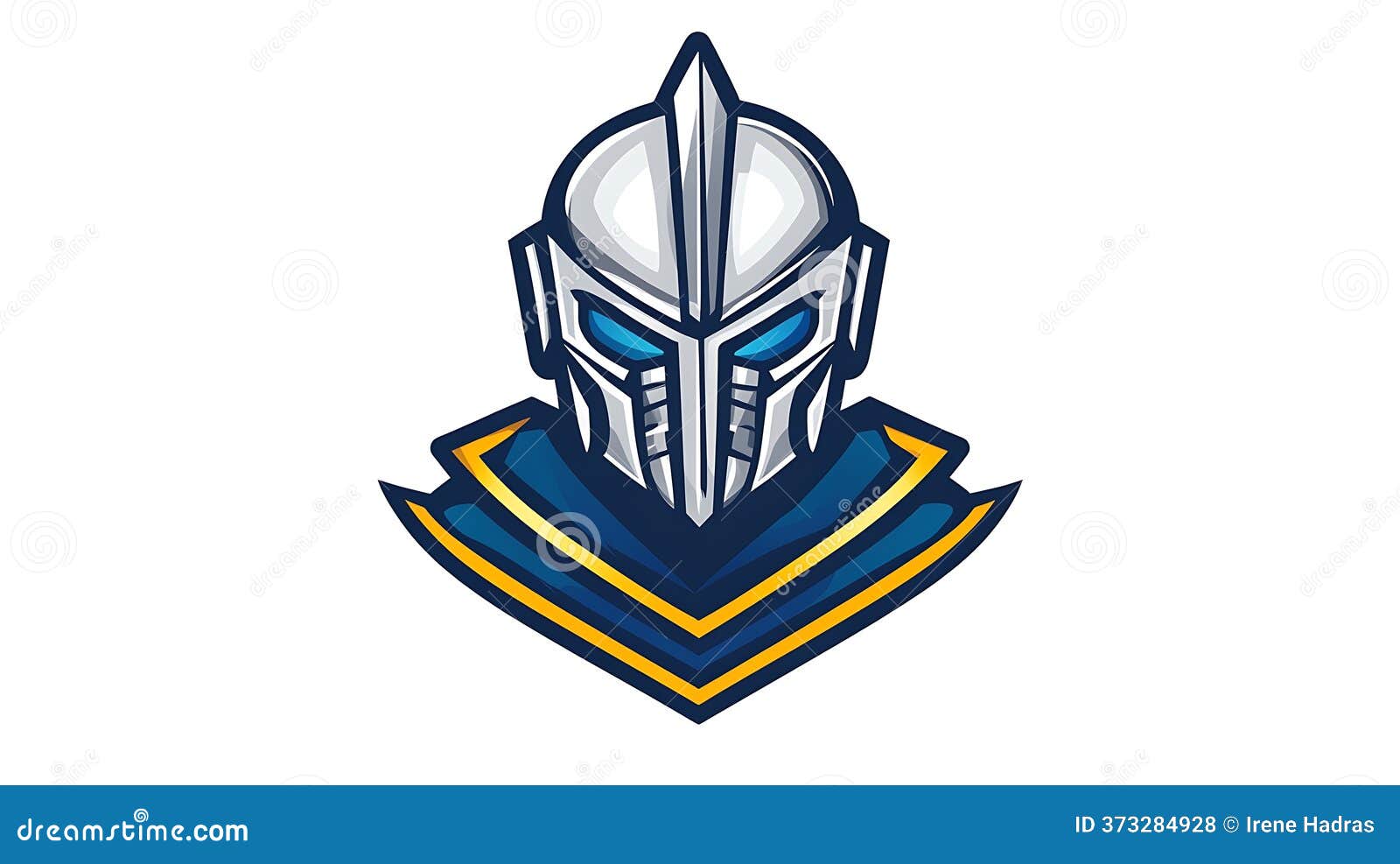 Armored Knight On Medieval Battlefield Anime Style Portrait ...