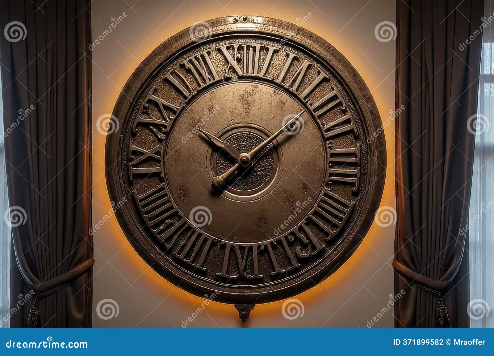 Armored Medieval Knight Or Cavalryman Sitting On Horseback Holding ...