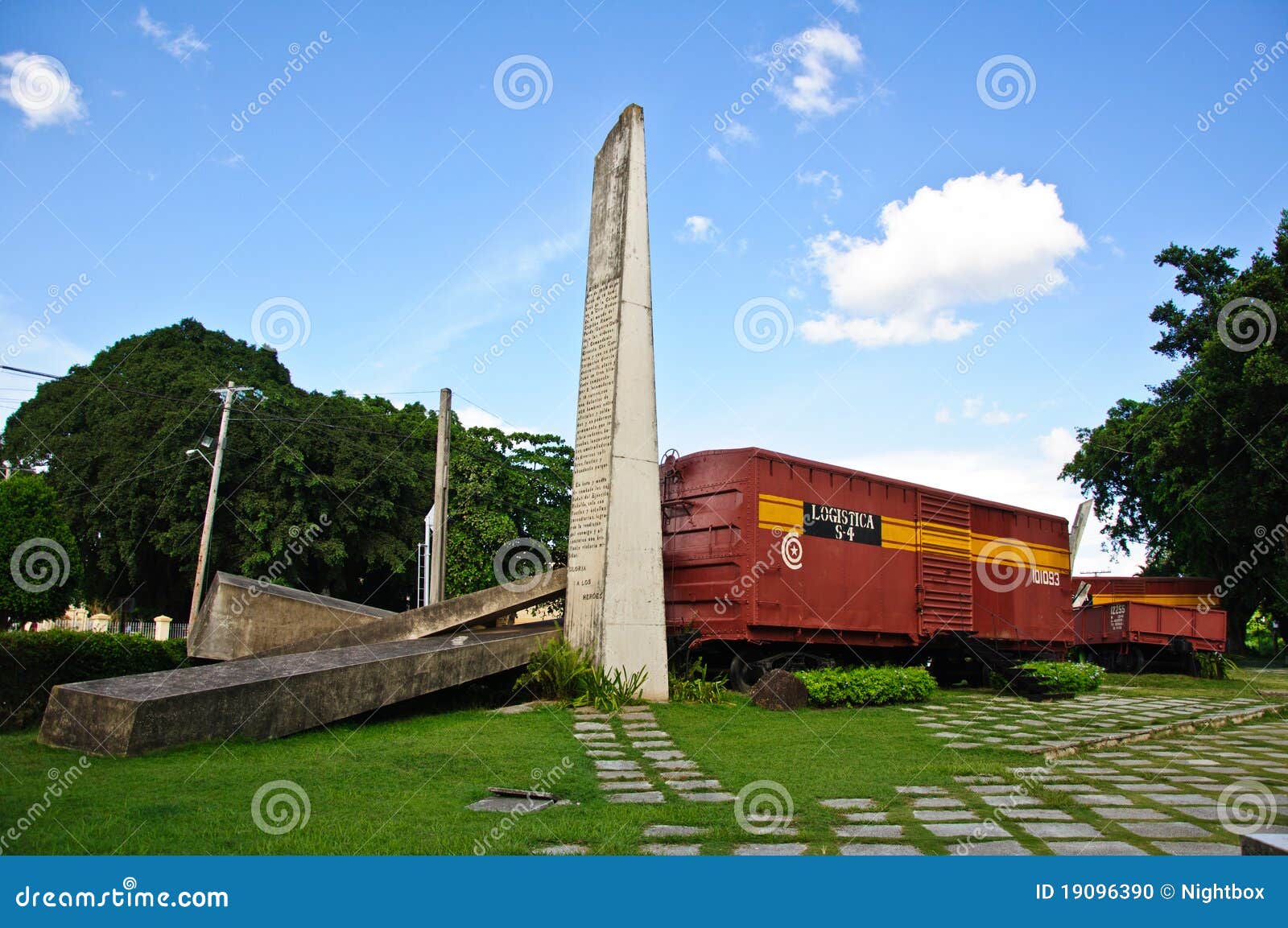 The Armored Train Monument in Santa Clara, Cuba Stock Photo - Image of ...