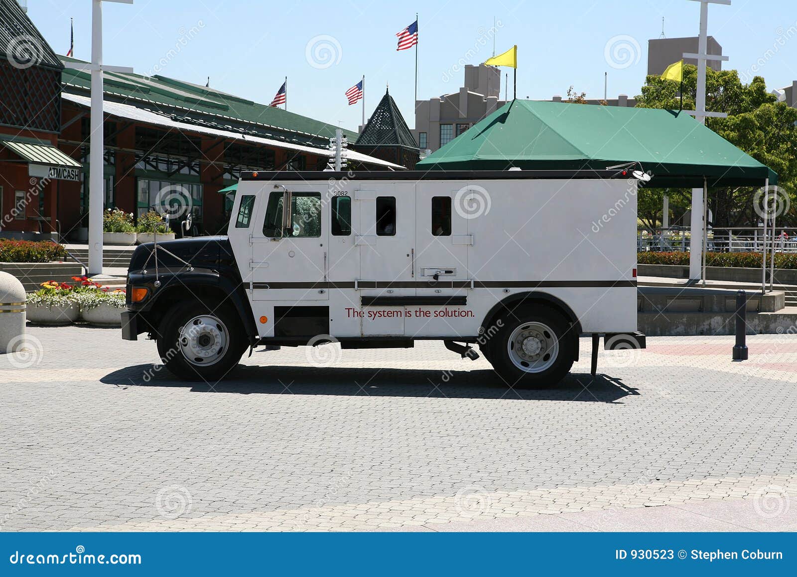 Armored Truck stock image. Image of secure, protection - 930523