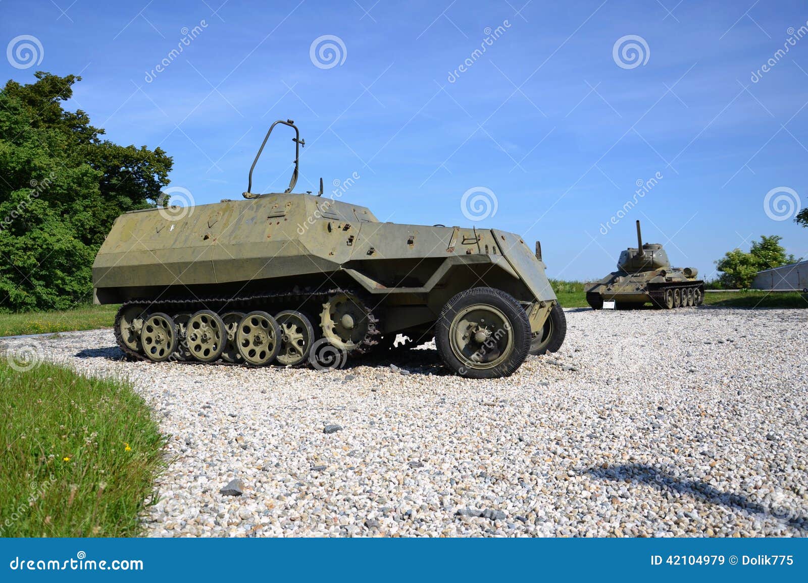 Armored vehicle OT 810 stock image. Image of weapon, steel - 42104979