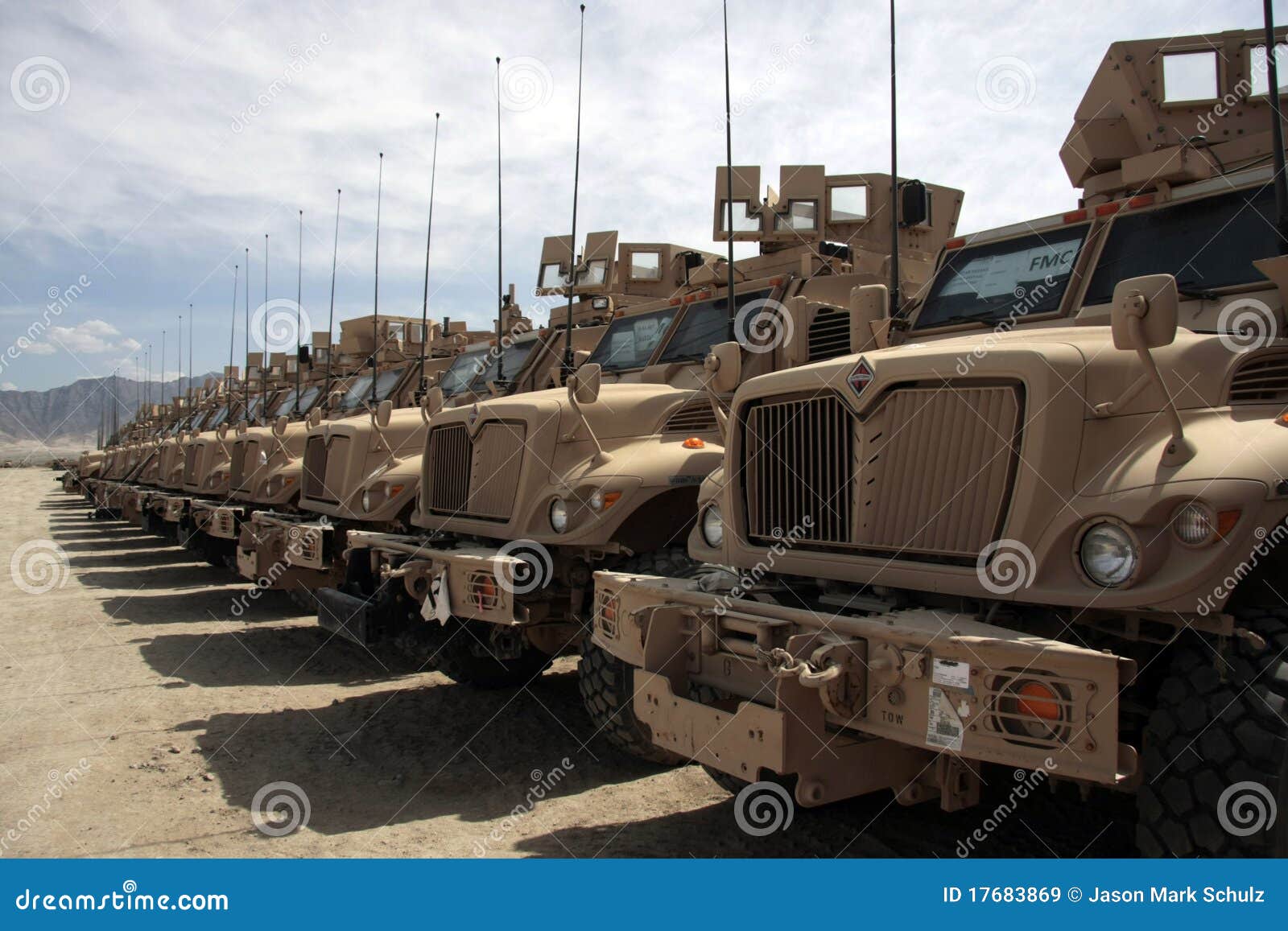 Armored Vehicles Ready for Issue in Afghanistan Editorial Stock Image ...