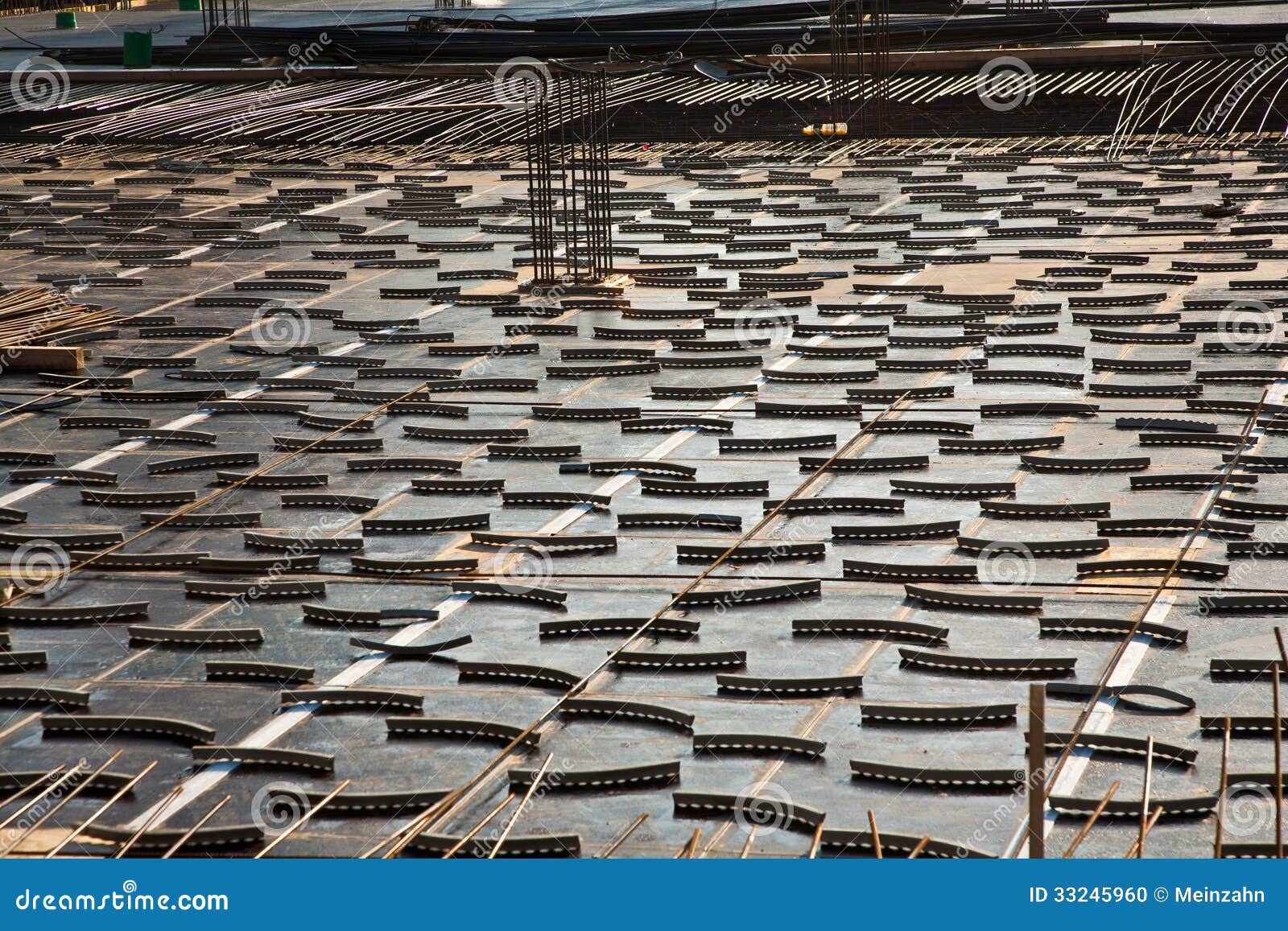 Armoring At The Building Site For Stabilization Of Concrete Royalty ...