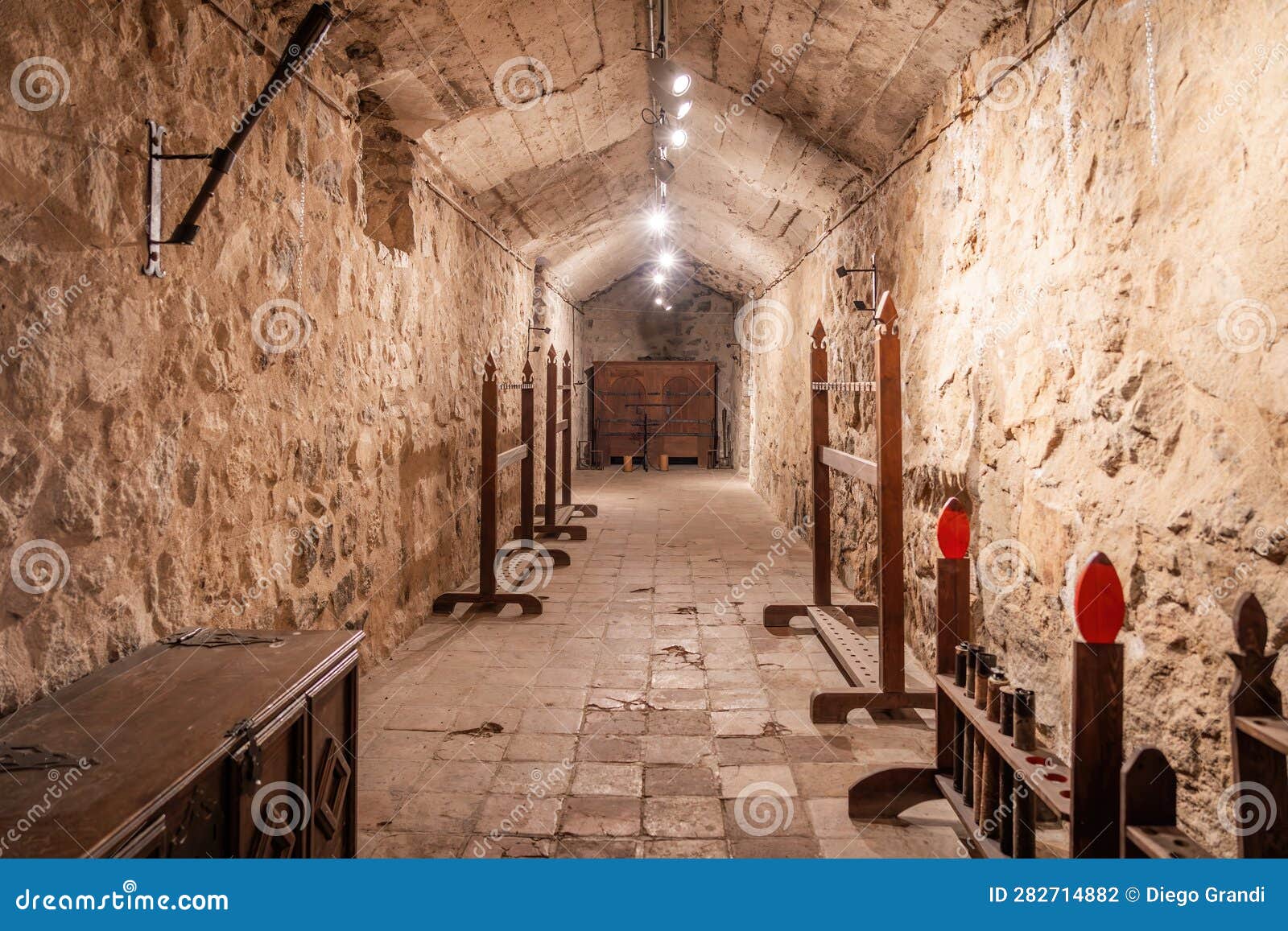 Armory at Consuegra Castle (Castle of La Muela) - Consuegra, Castilla ...