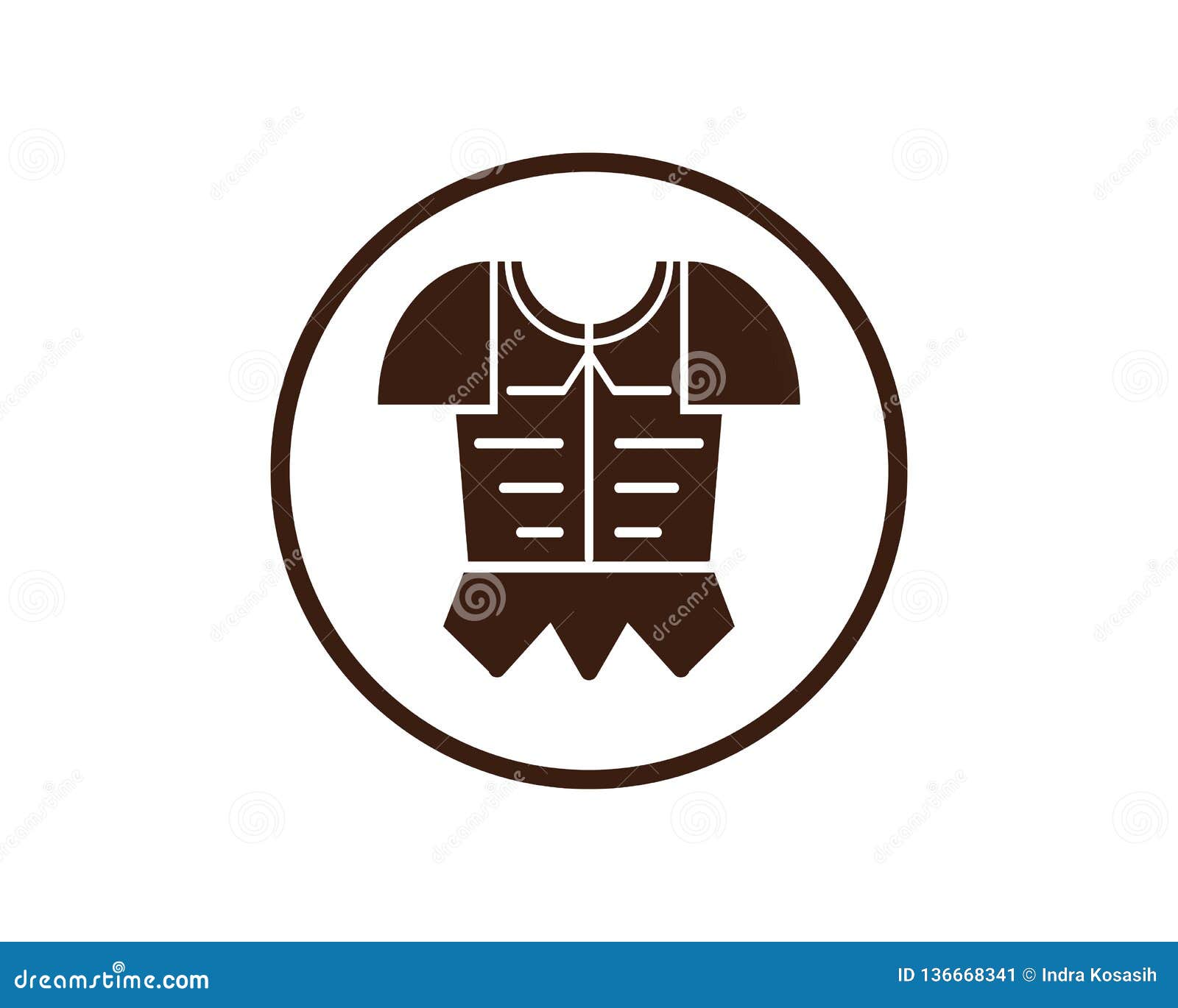 Armour logo template stock vector. Illustration of force - 136668341