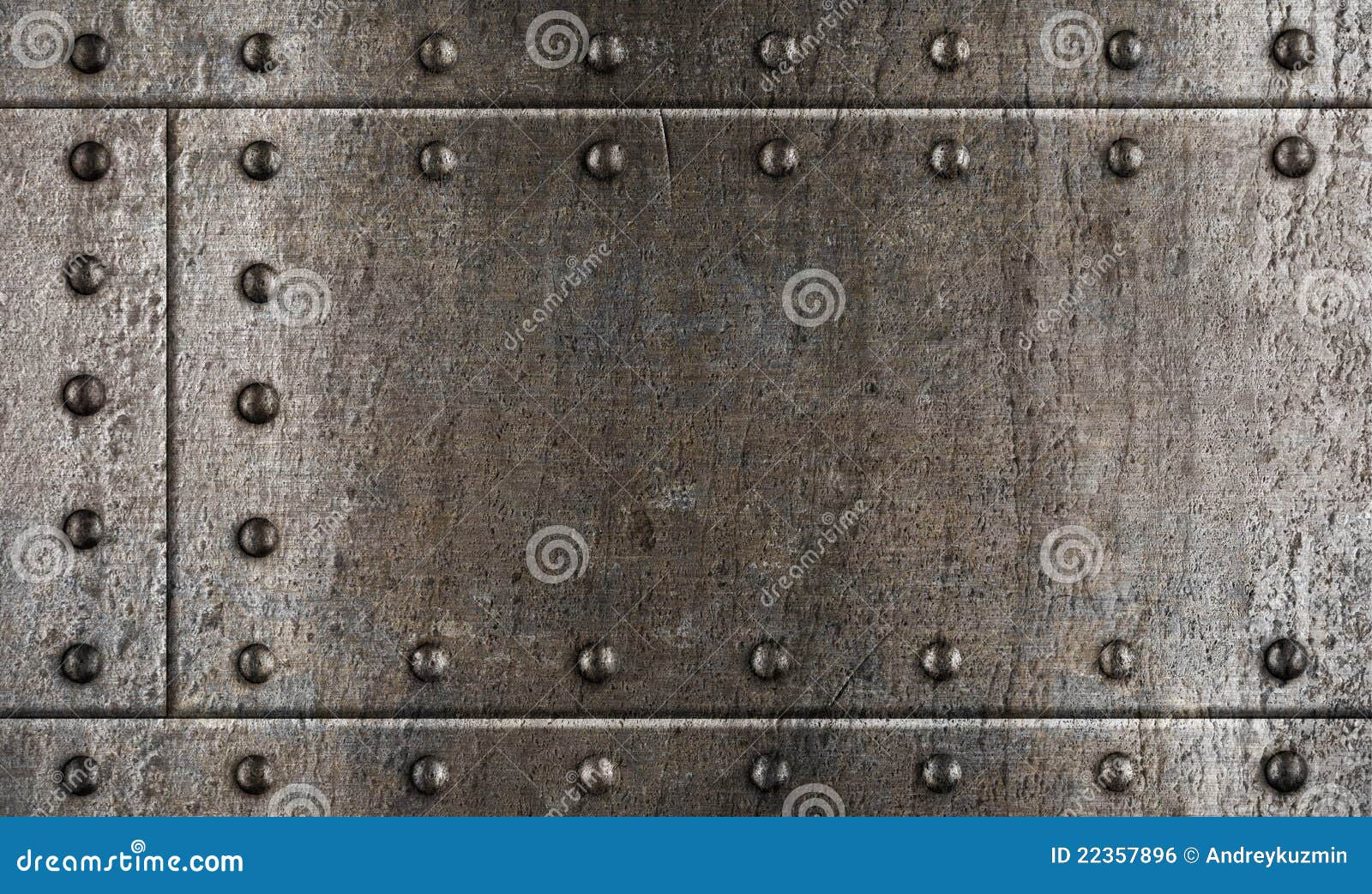 Armour Metal Background With Rivets Stock Image | CartoonDealer.com ...