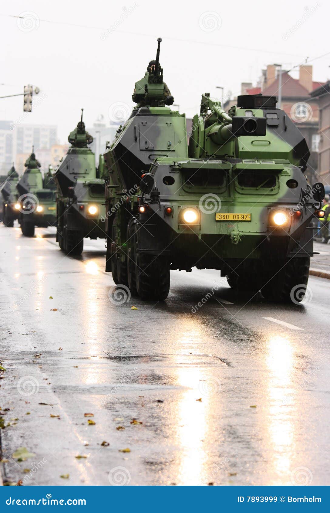 Armoured gun system editorial stock image. Image of technology - 7893999