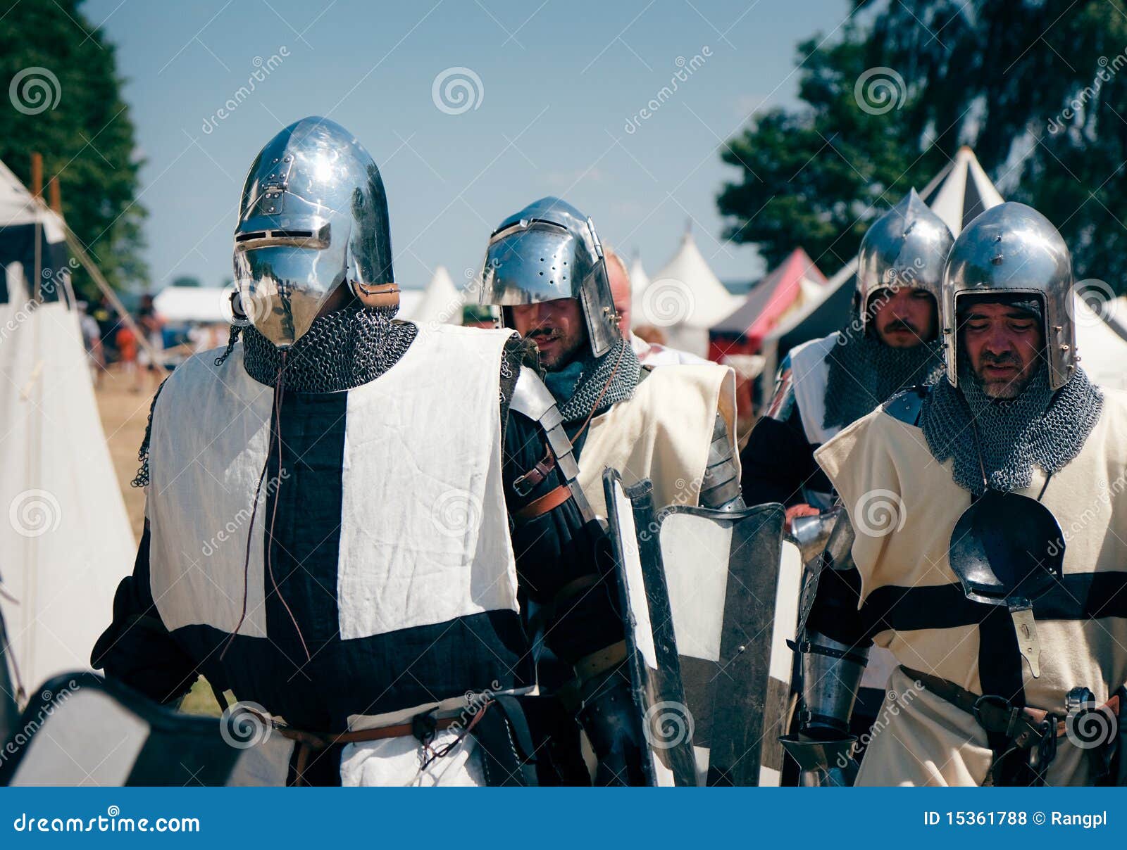 Armoured Teutons marching editorial stock photo. Image of ancient ...
