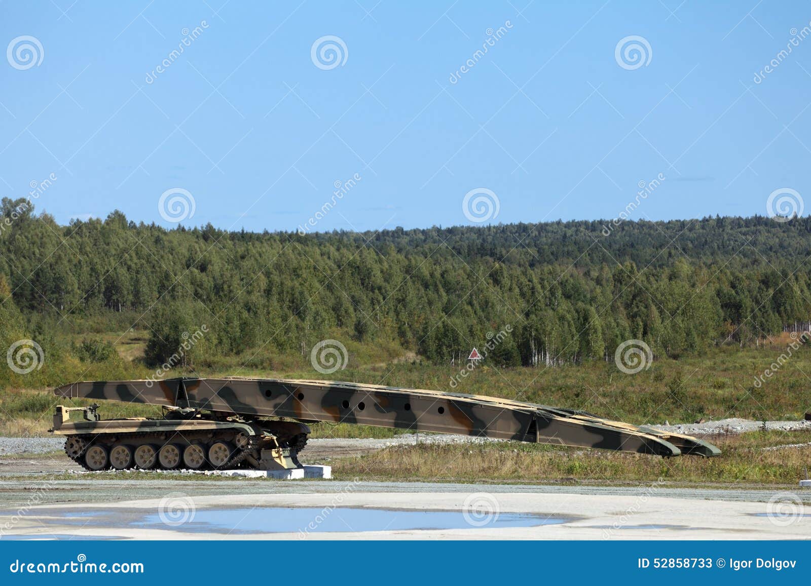 Armoured Vehicle-launched Bridge (AVLB) Stock Image - Image of demos ...