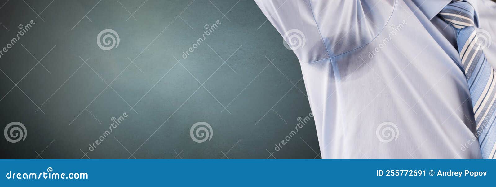 Armpit Sweat Stain From Sweating And Hyperhidrosis Royalty-Free Stock ...