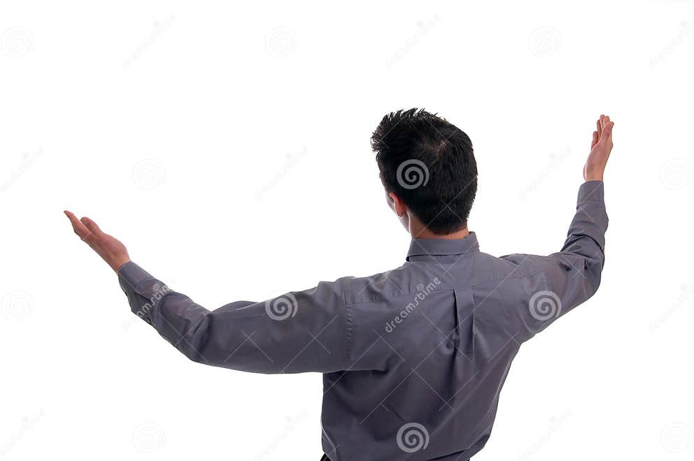 Arms Open Wide stock photo. Image of open, adult, freedom - 3899982