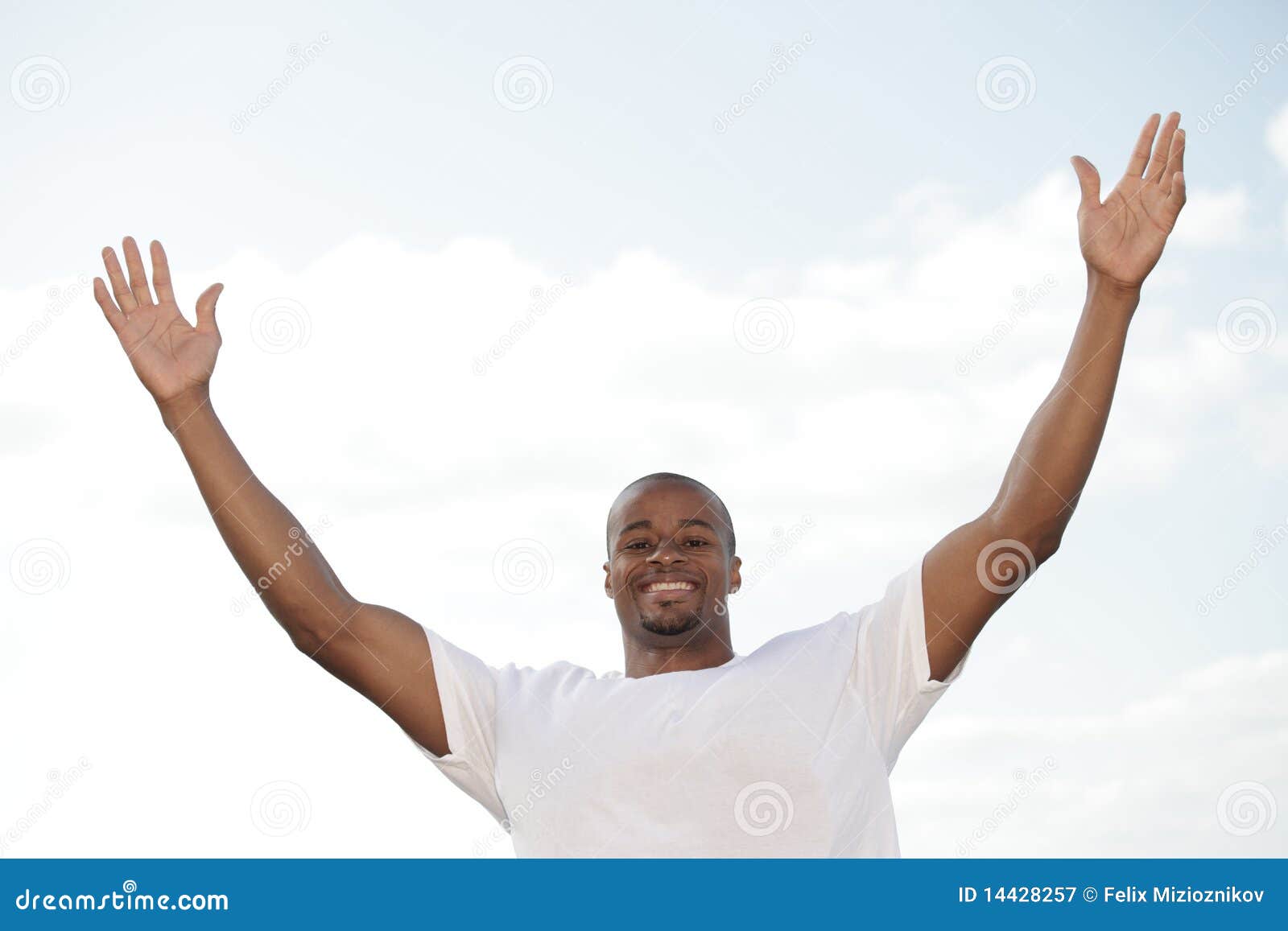 Arms outstretched stock image. Image of outstretched - 14428257