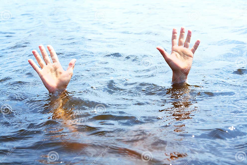 Arms in water stock image. Image of palm, attractive - 15263065