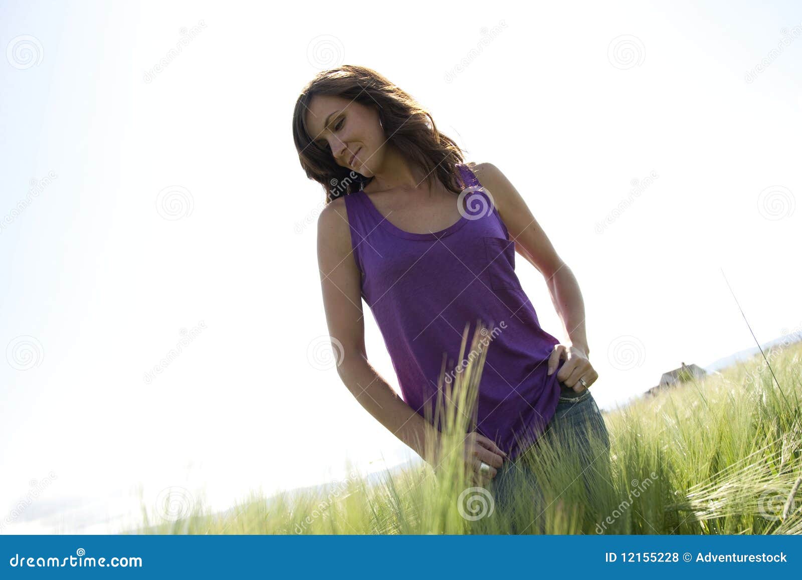 Arms wide open stock photo. Image of tank, express, female - 12155228