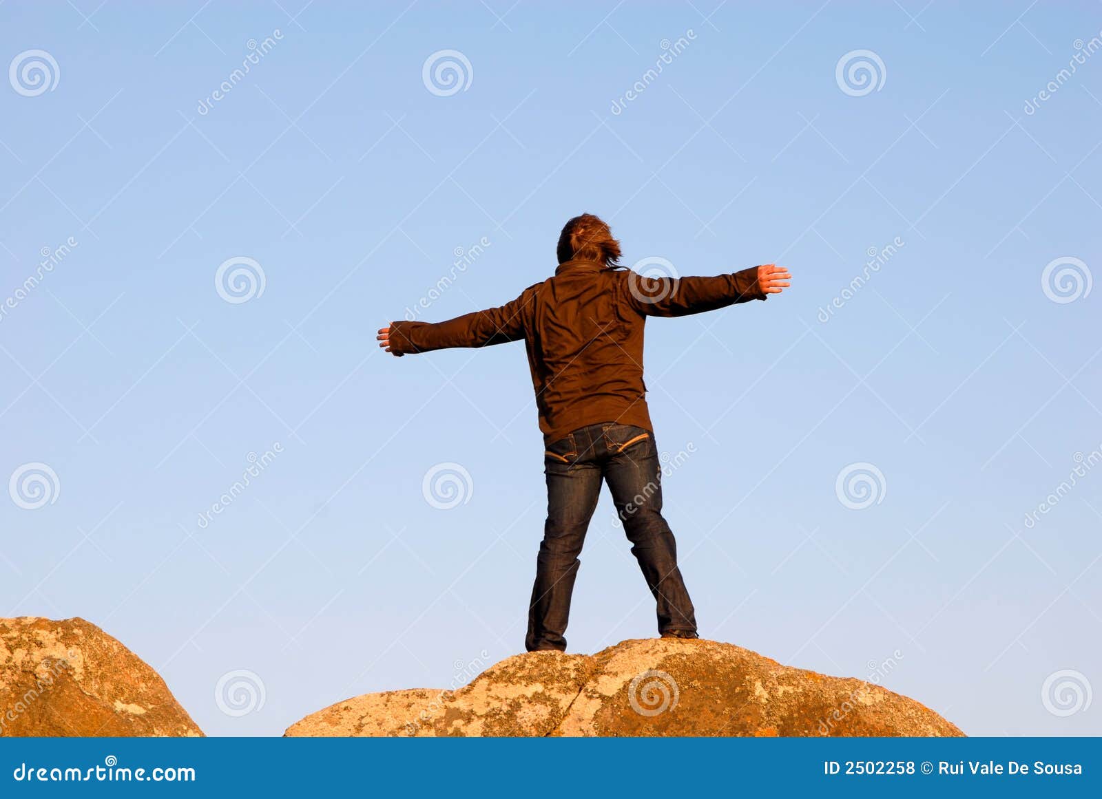 Arms wide open stock photo. Image of happy, arms, outdoor - 2502258