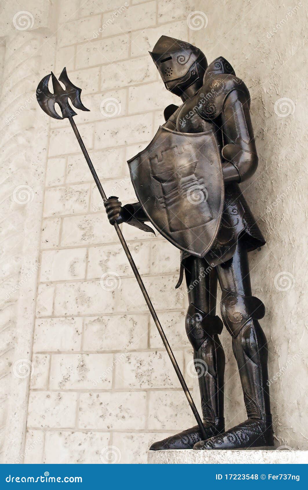Armure de chevalier. photo stock. Image du protection - 17223548