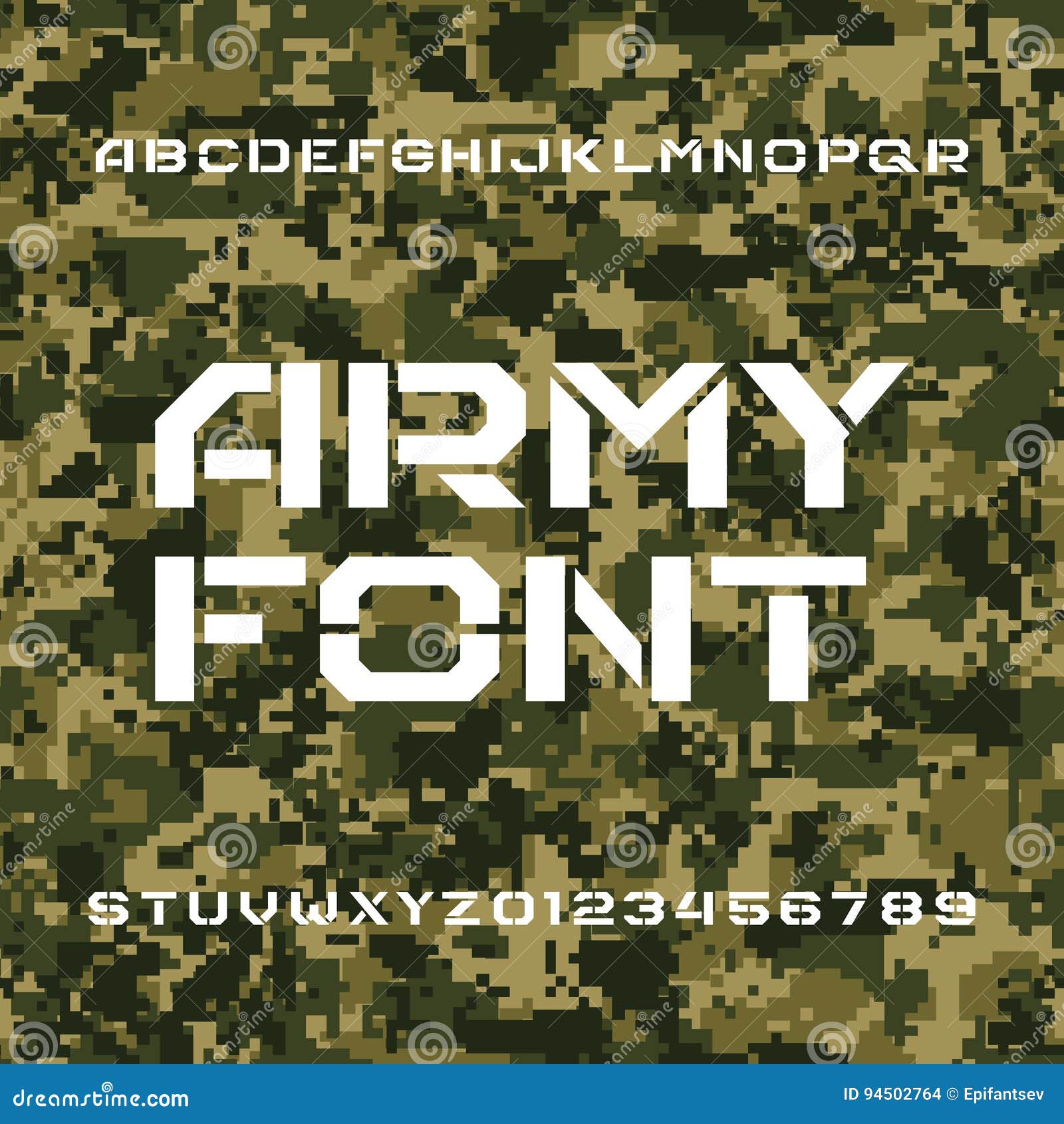 Army Stencil Alphabet Font. Grunge Bold Letters And Numbers On Military ... Army Stencil Alphabet Font. Grunge Bold Letters And Numbers On Military ...