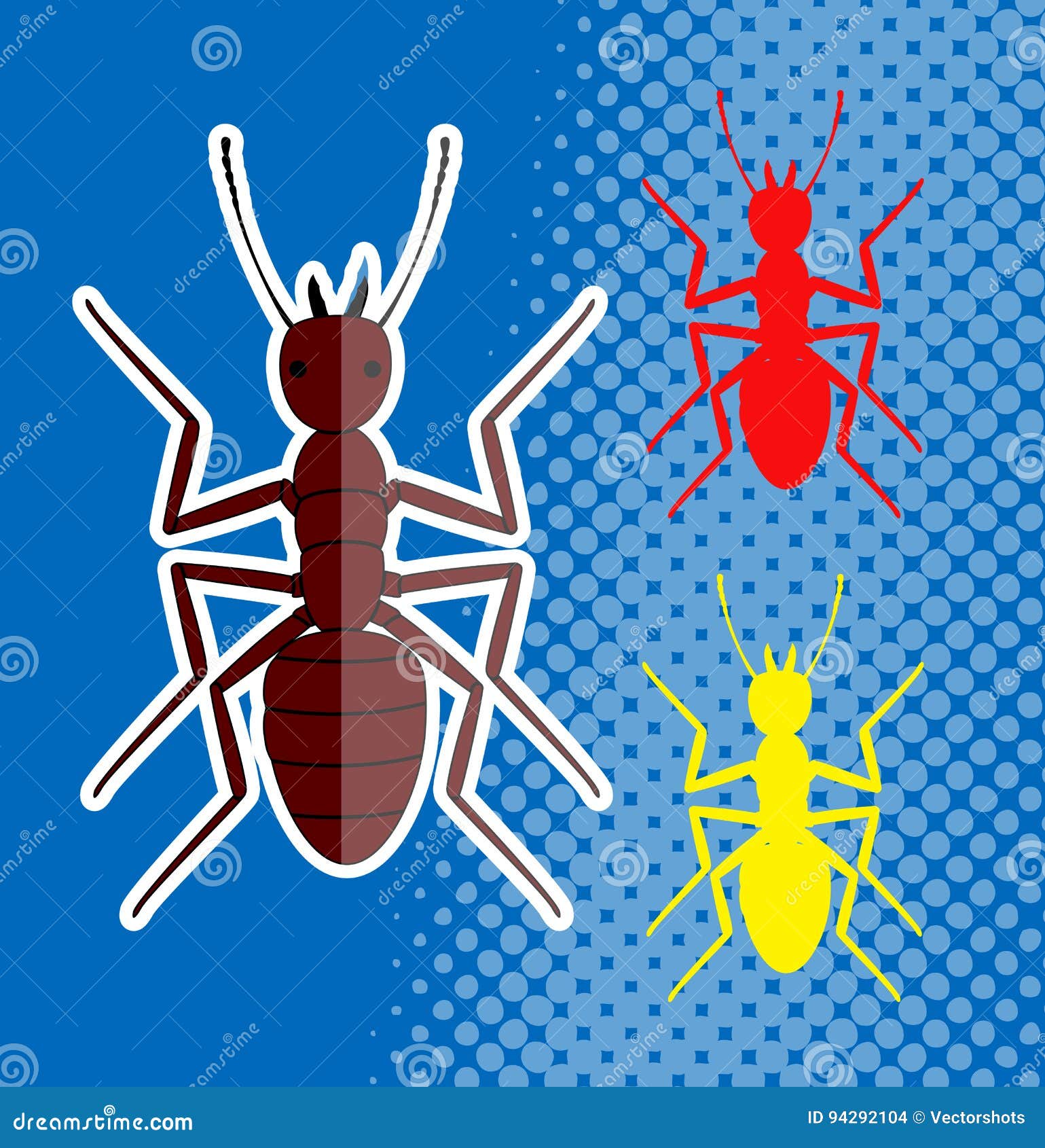 Army Ants Are Invading Your Yard Stock Photo | CartoonDealer.com #312298986