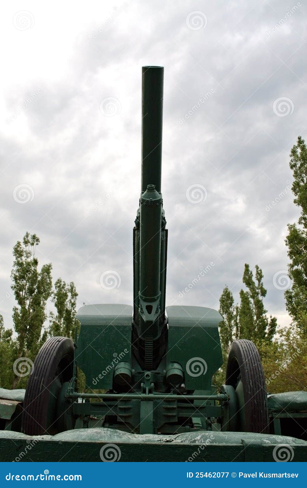 Army artillery cannon stock image. Image of barrel, artillery - 25462077