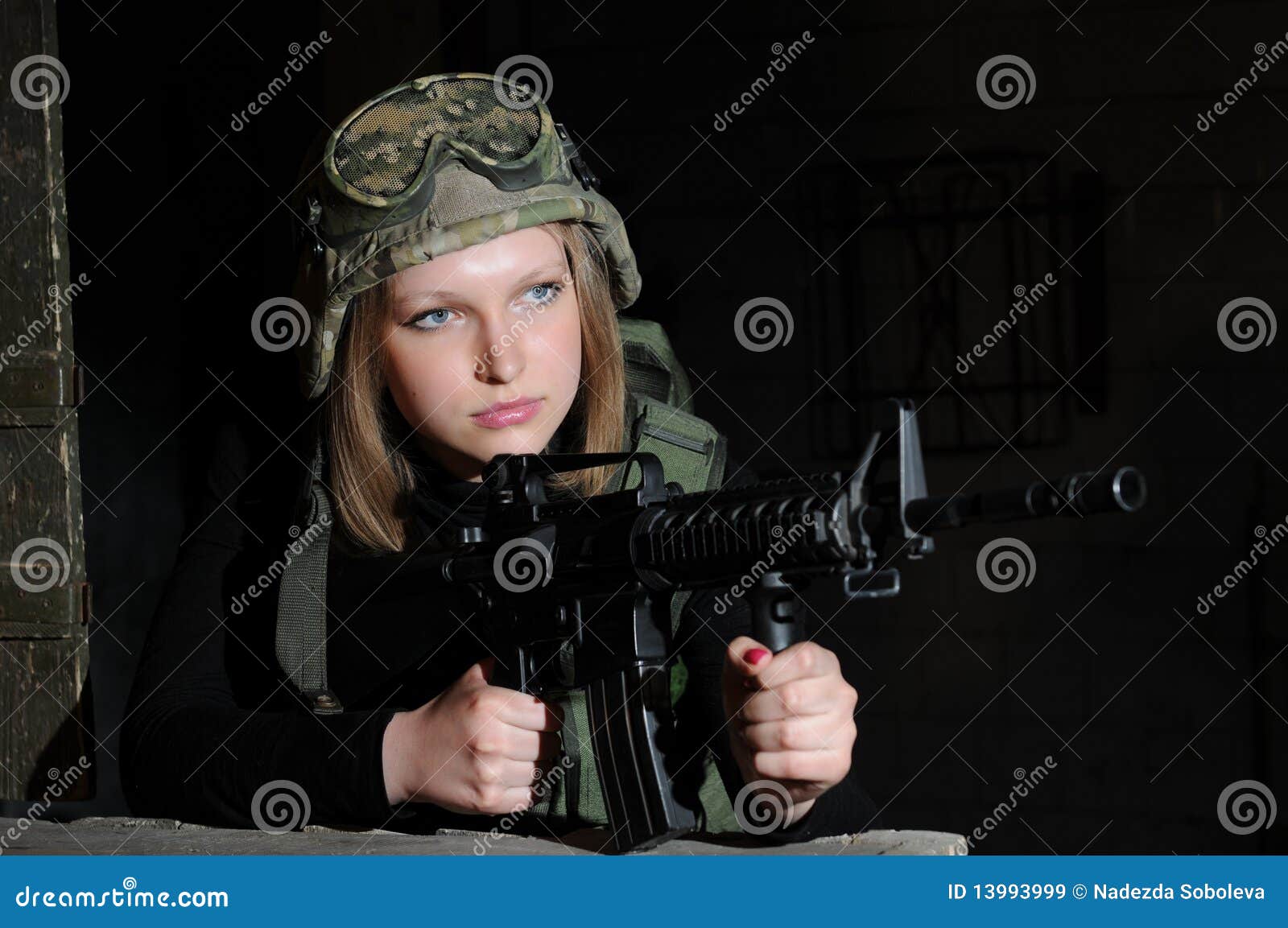 Army beauty stock image. Image of people, girls, military - 13993999