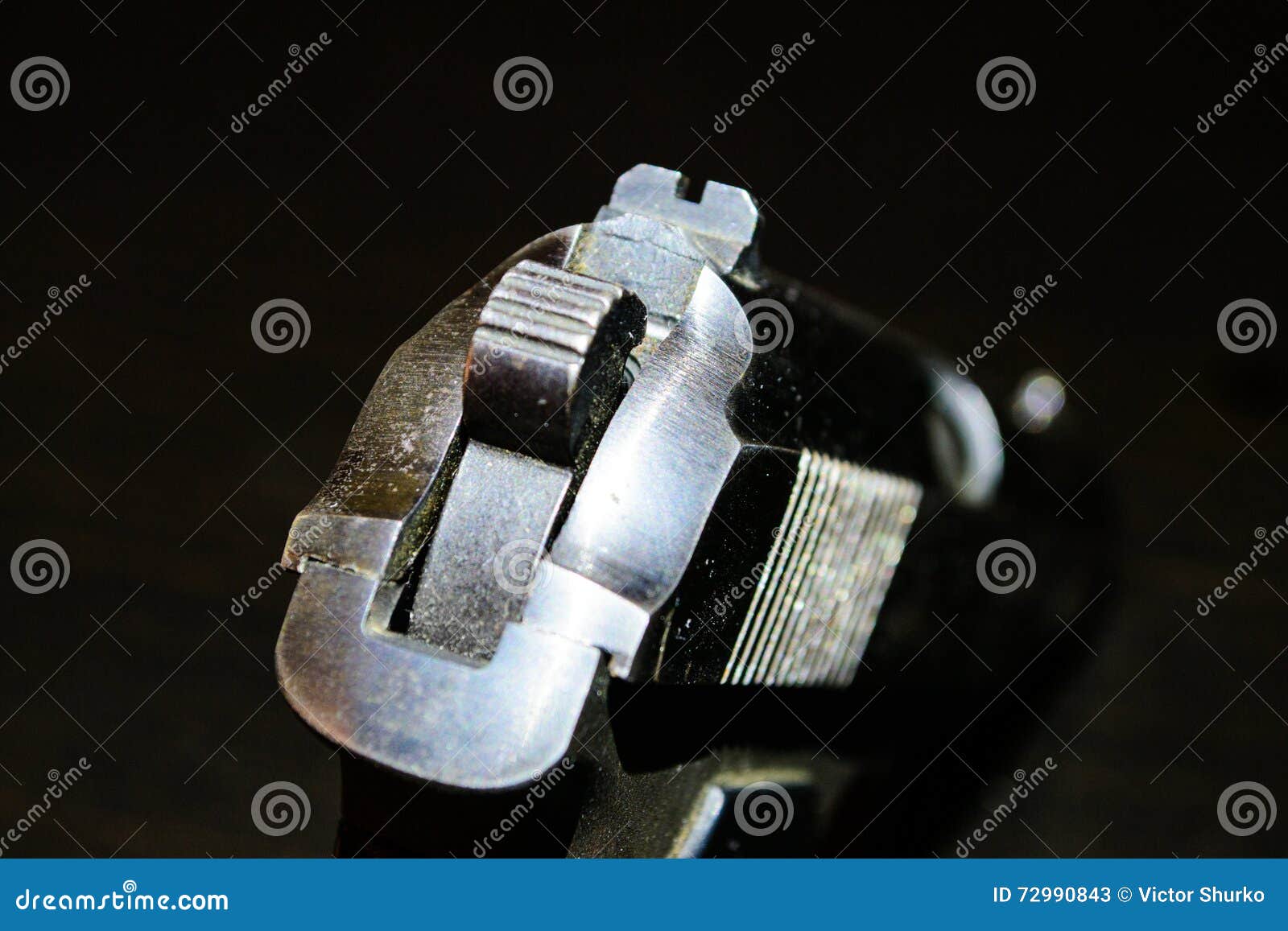 Army Black Weapon Metal Gun Stock Image - Image of dark, military: 72990843