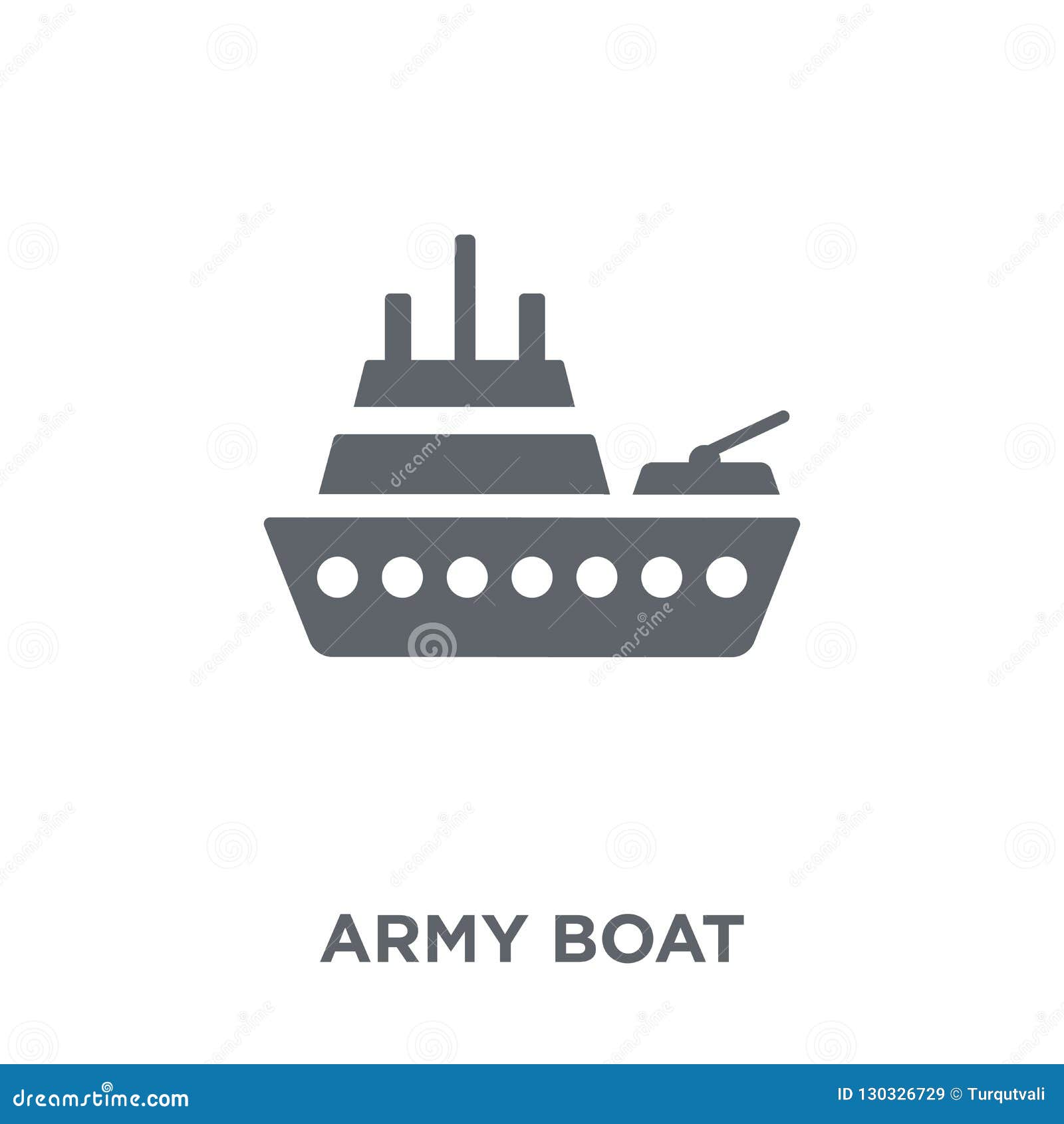 Army Boat Icon from Army Collection. Stock Vector - Illustration of ...