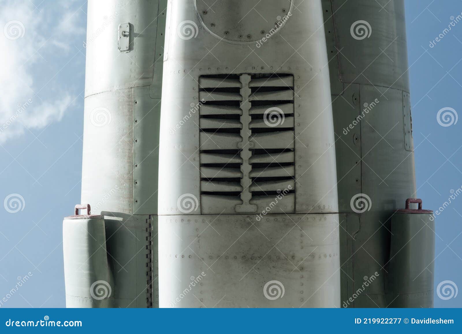 Army Combat Fighter Bomber Jet Plane, Close-up Stock Image - Image of ...