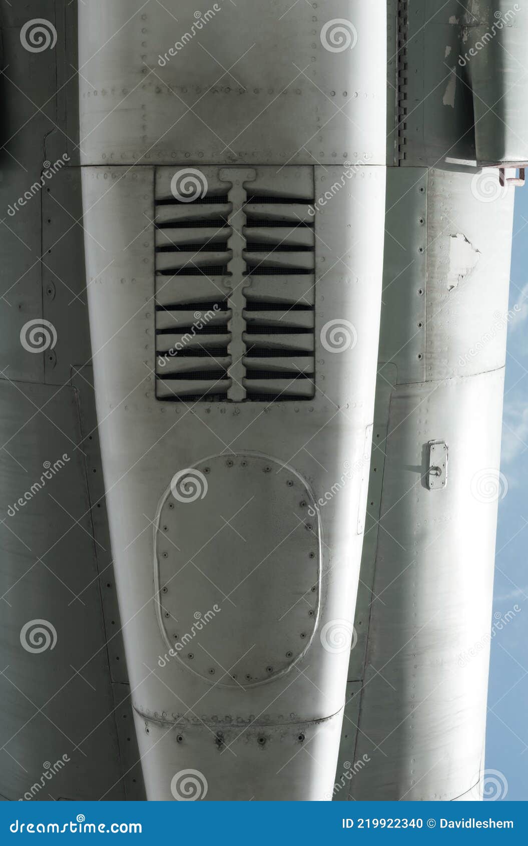 Army Combat Fighter Bomber Jet Plane, Close-up Stock Photo - Image of ...