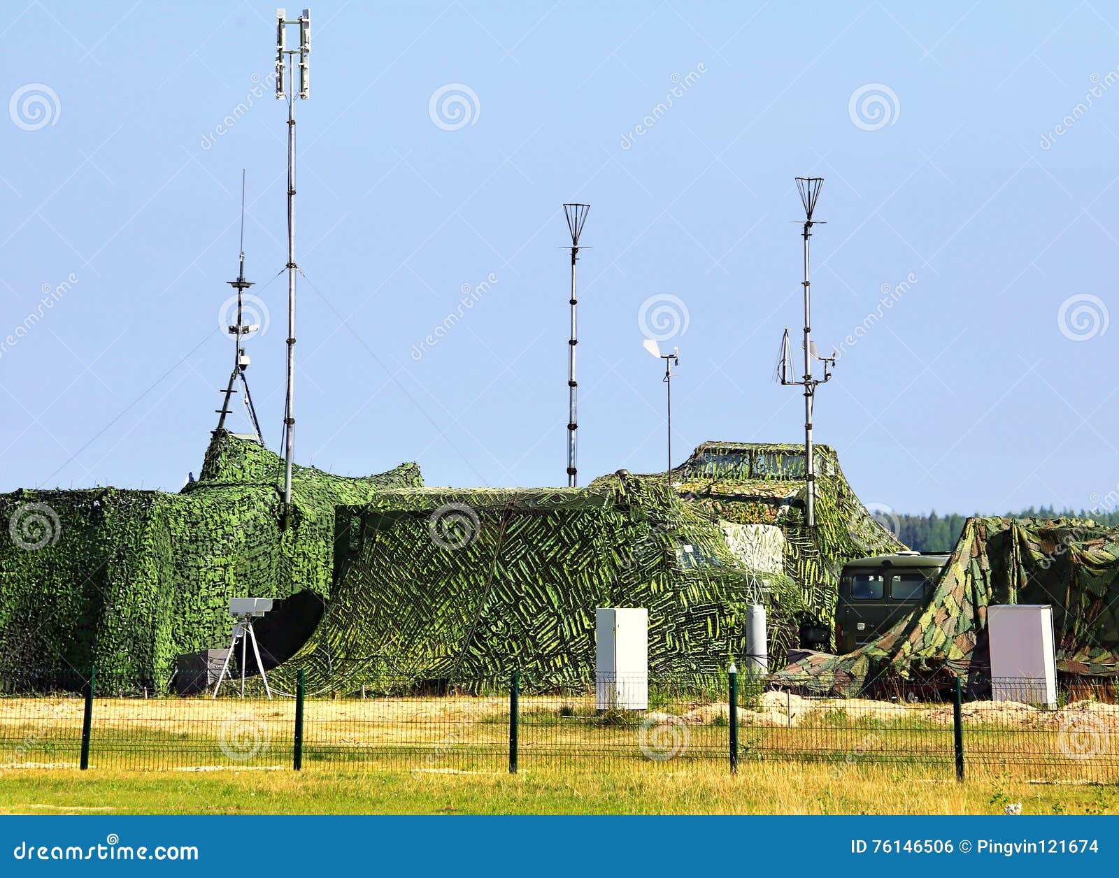 Army Command and Observation Post Stock Photo - Image of post, khaki ...
