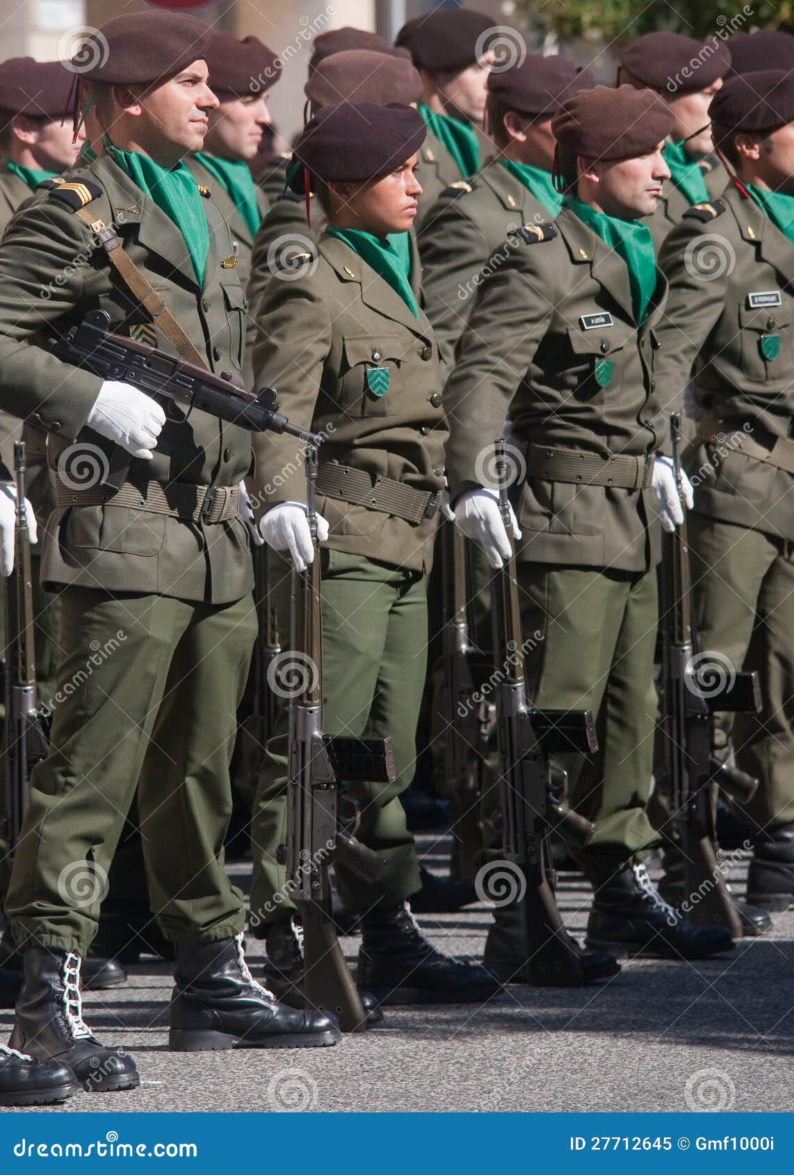 Army Day Parade of Portuguese Army Editorial Image - Image of bullet ...