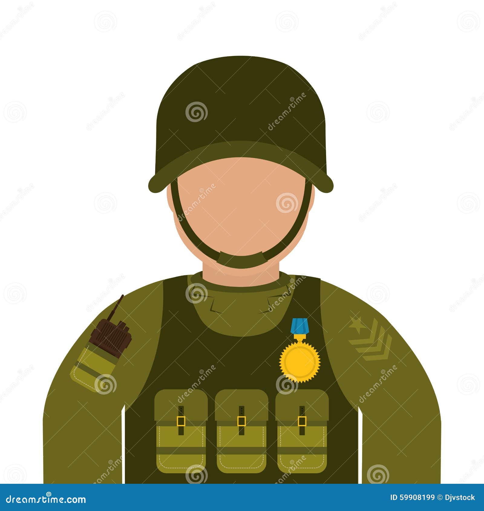 Army design. stock vector. Illustration of american, safe - 59908199