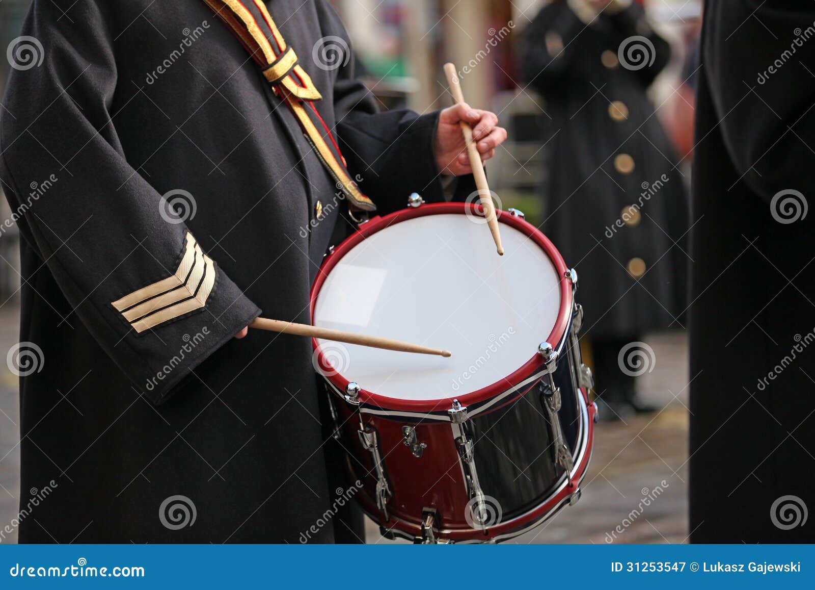 Army Drummer stock image. Image of army, drum, rebels - 31253547