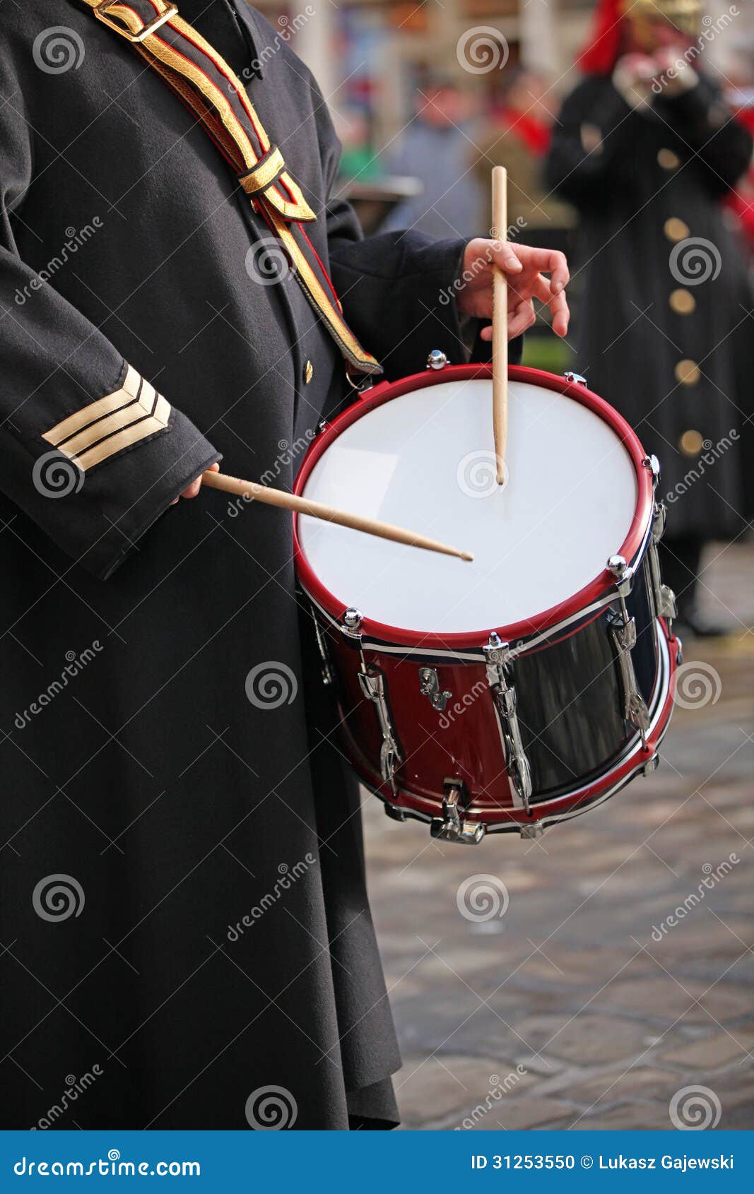 Army Drummer stock photo. Image of civil, period, encampment - 31253550