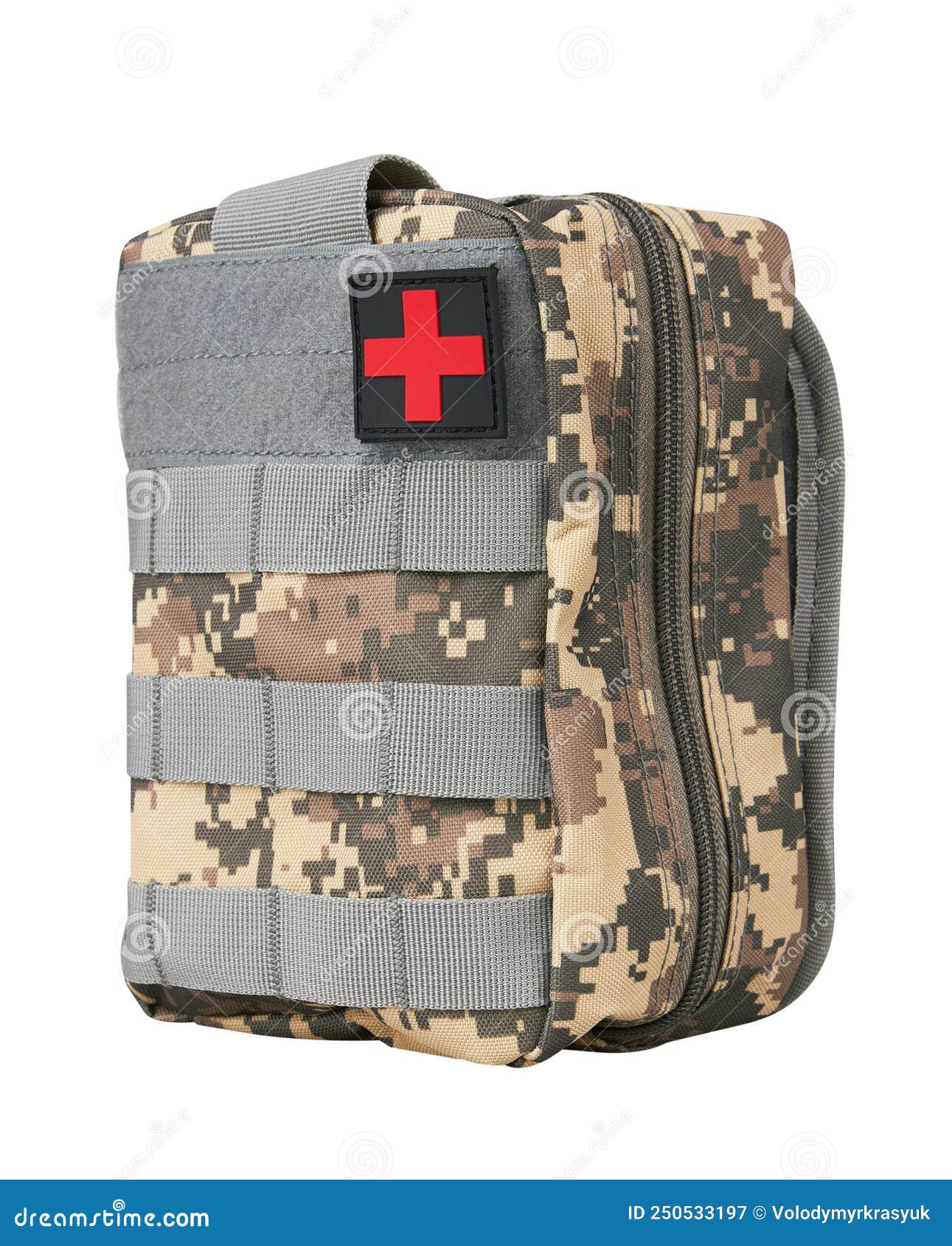 Army First Aid Kit on White Stock Image - Image of life, pain: 250533197