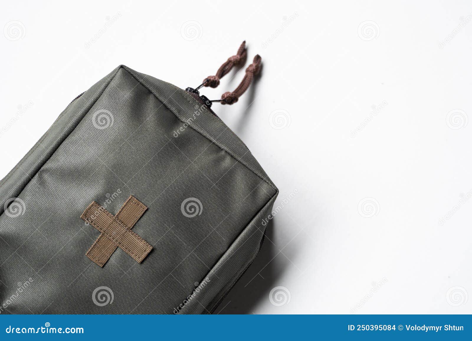 Army First Aid Kits on White Background. Stock Photo - Image of travel ...