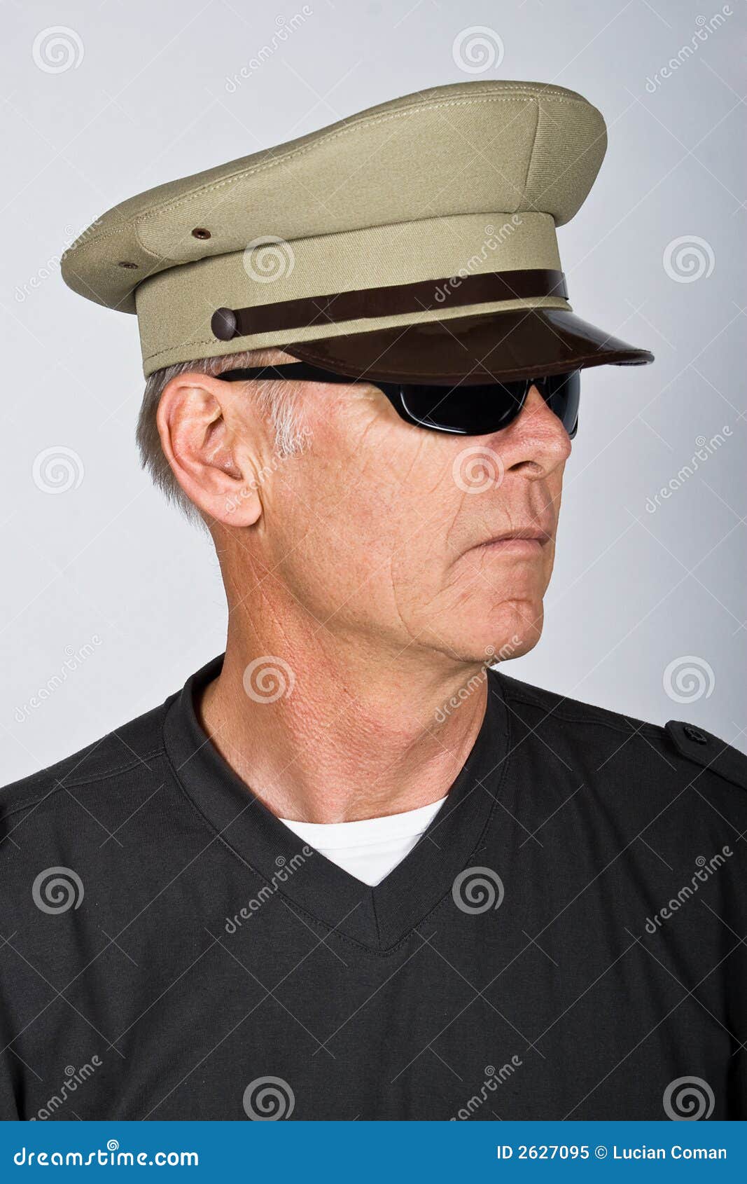 The army guy stock image. Image of commander, grey, face - 2627095