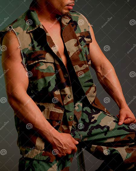 Army guy stock image. Image of proud, male, camo, protect - 476451