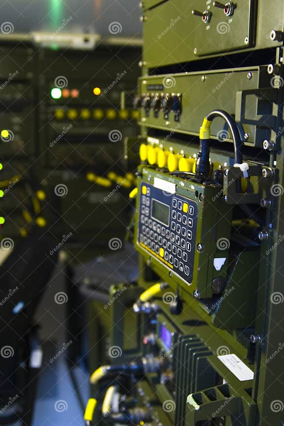 Army Intelligence Equipment Stock Image - Image of intelligence, racked ...