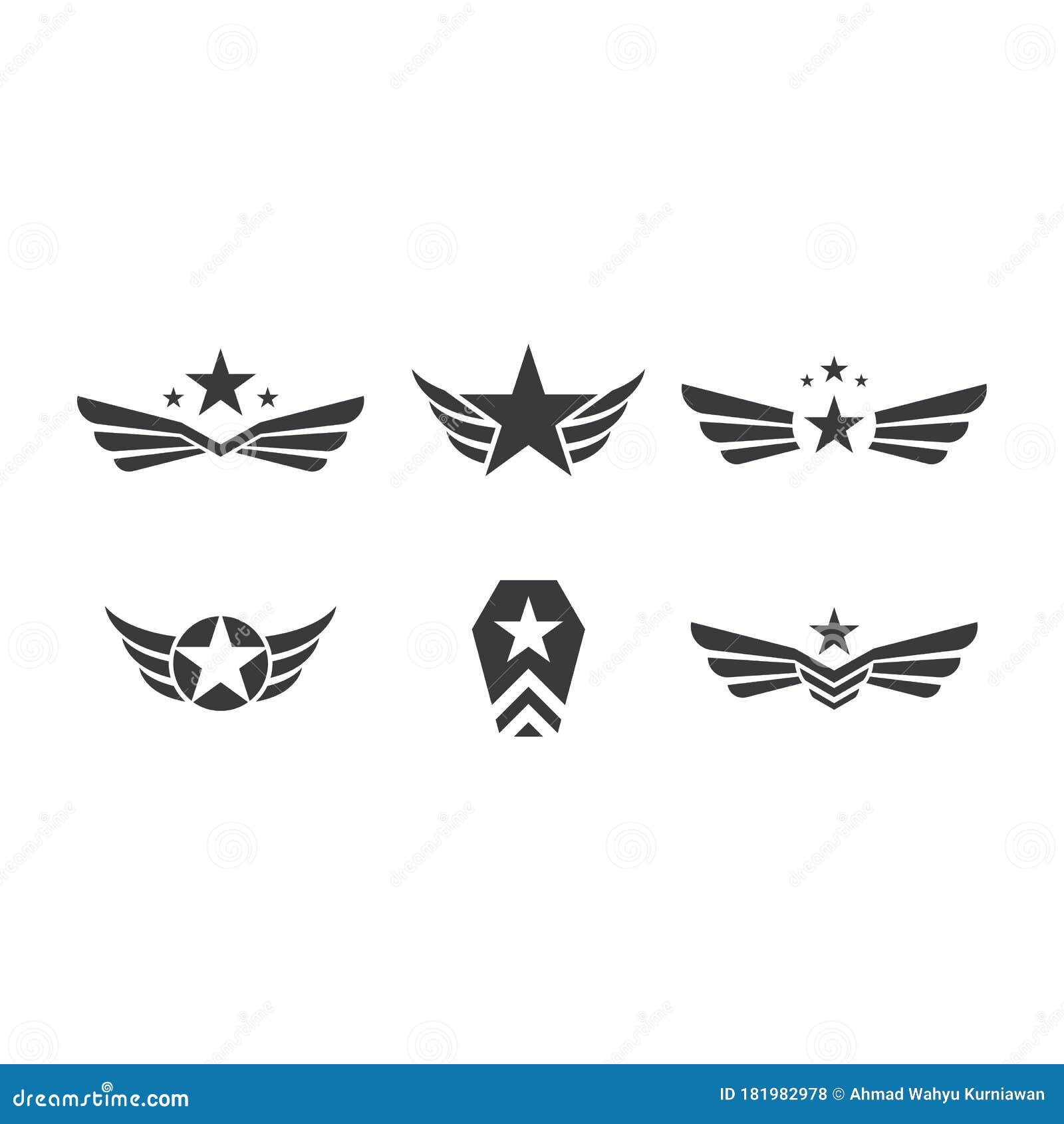 Army logo vector stock vector. Illustration of freedom - 181982978