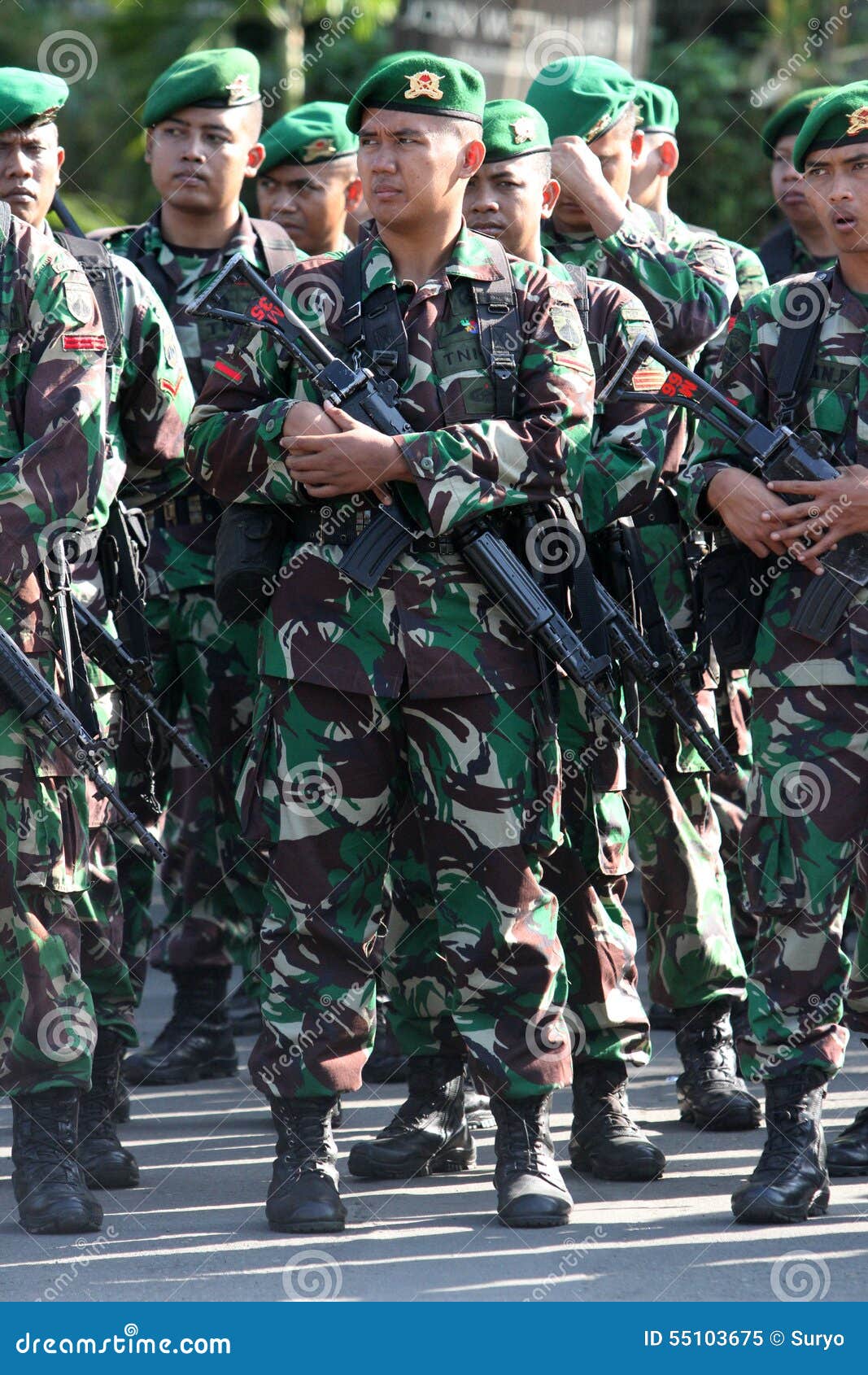 Army editorial image. Image of java, army, city, solo - 55103675