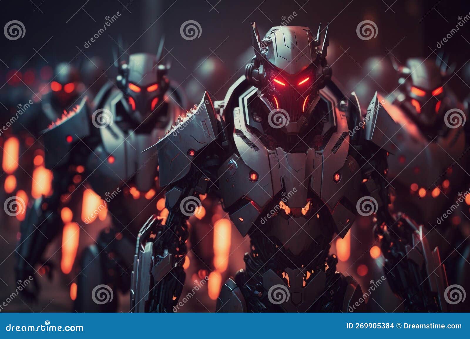 Military Robots Isometric Flowchart Cartoon Vector | CartoonDealer.com ...