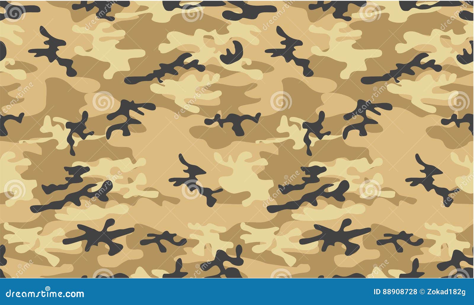 Army Desert Camouflage Background