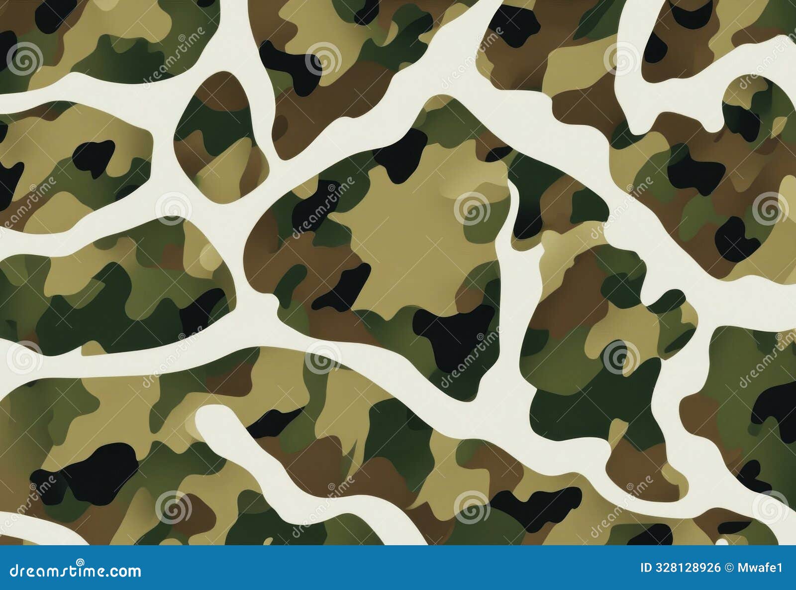 Army Military Pattern Camouflage War Combat Battle Fabric Soldier Stock ...