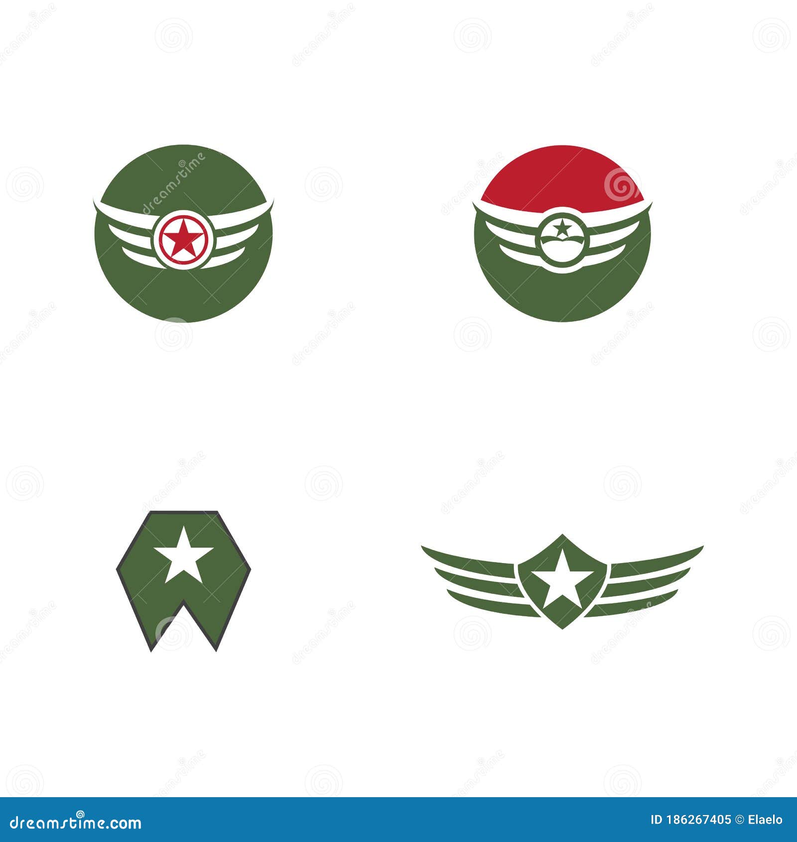 Army military vector icon stock vector. Illustration of forces - 186267405