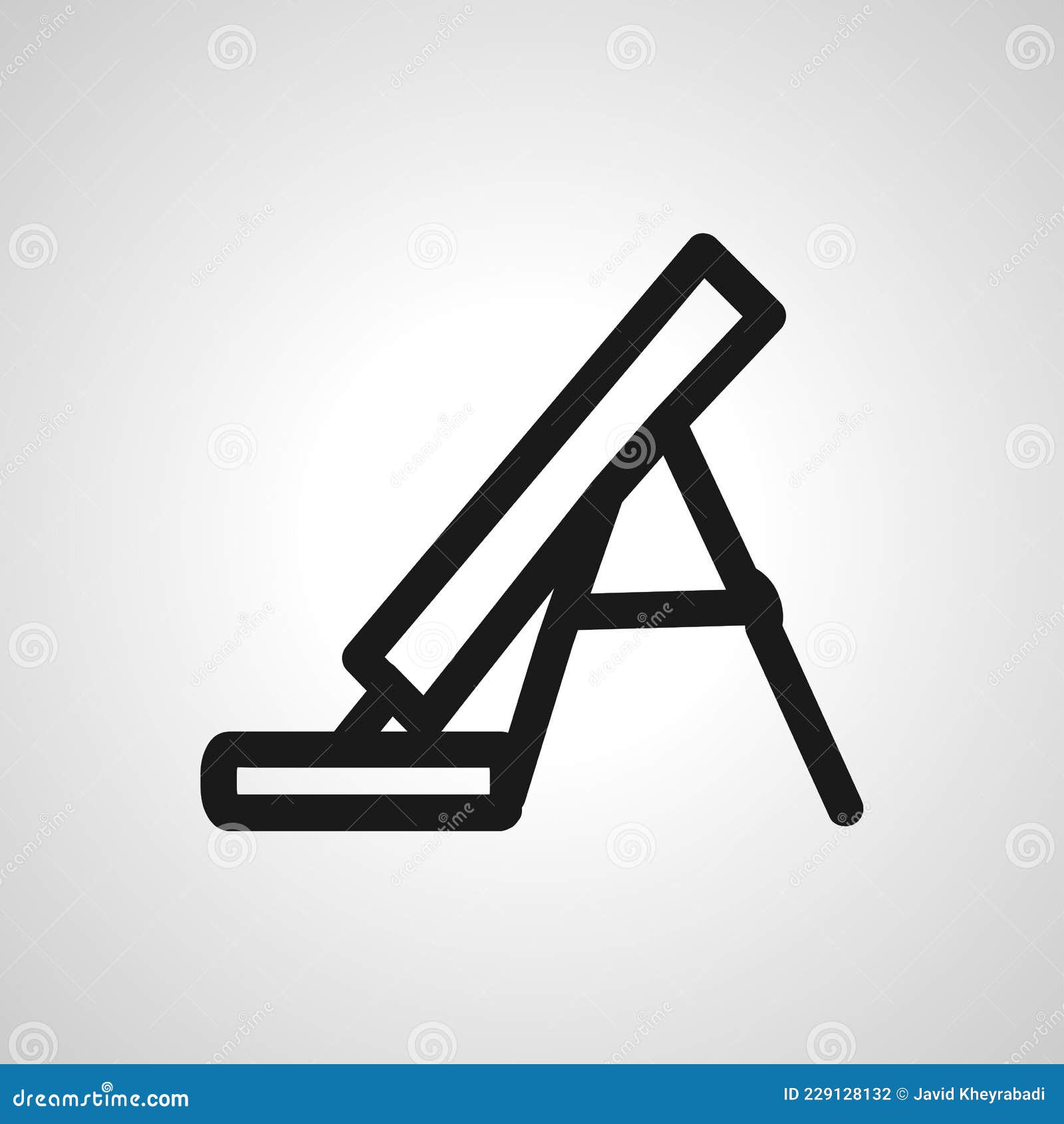 Army Mortar Line Icon. Army Mortar Linear Outline Icon Stock ...